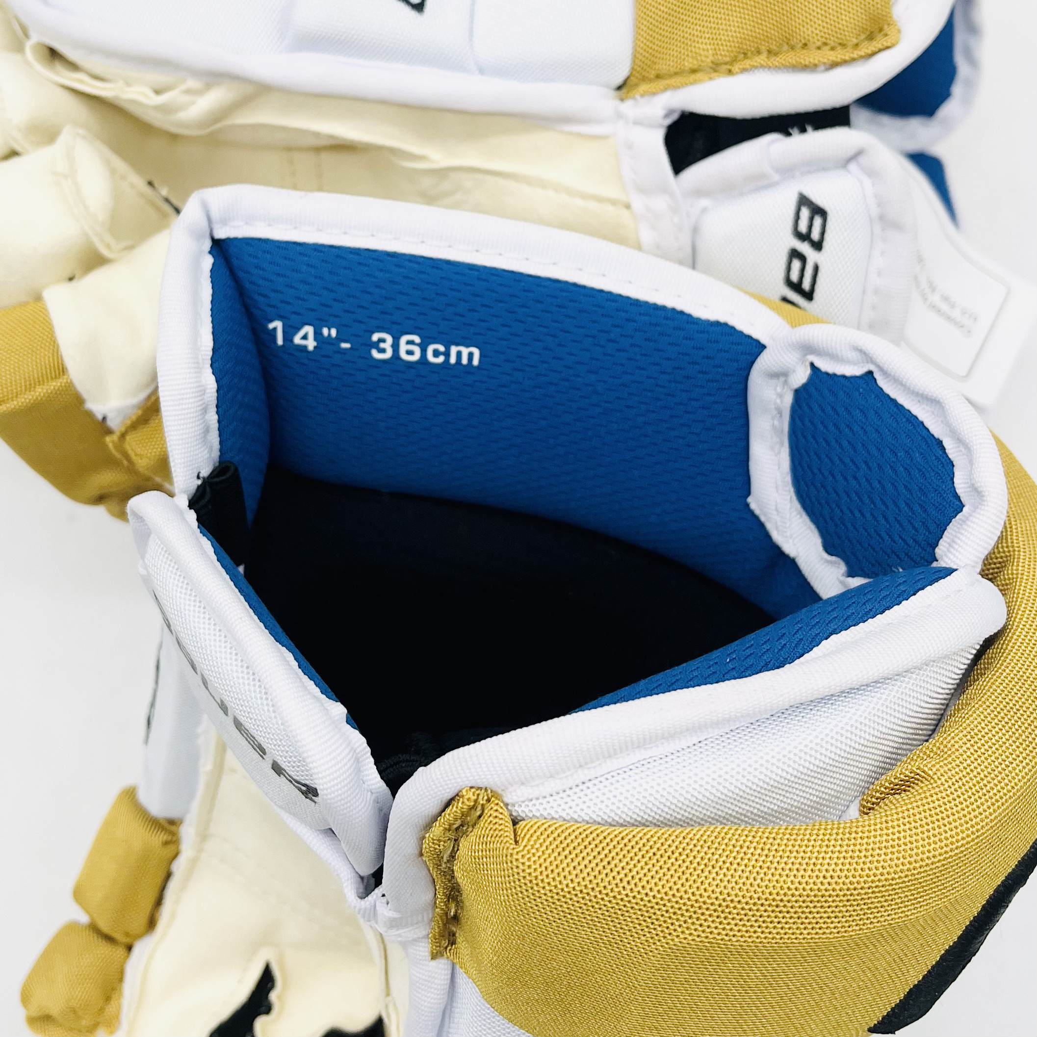 New Patrick Kane VGK Bauer Pro Series Hockey Gloves-14"-Zero Cuff ...