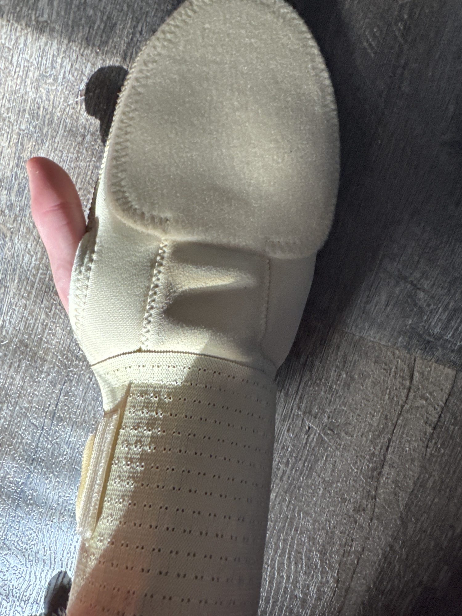 Gold Used Senior EvoShield Wrist Guards Sliding mitt | SidelineSwap