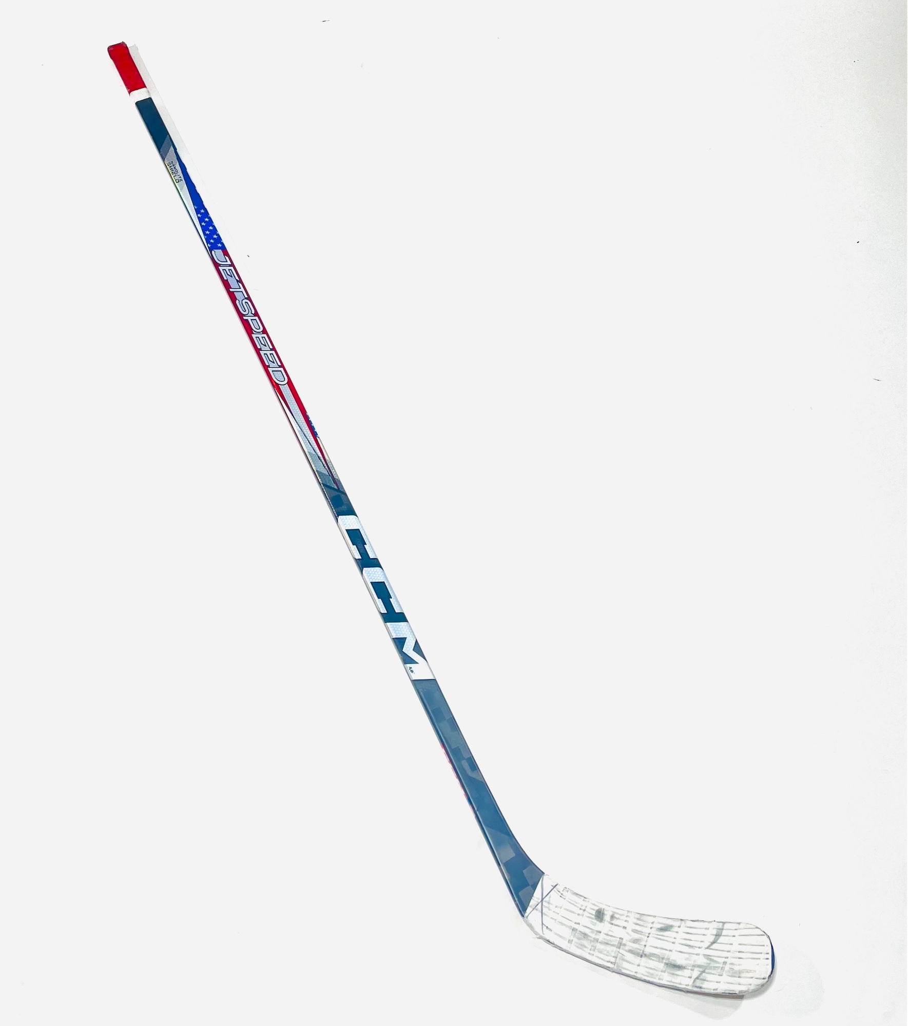 2024 WJC Cutter Gauthier CCM Jetspeed FT7 Pro (custom USA graphics) Pro ...