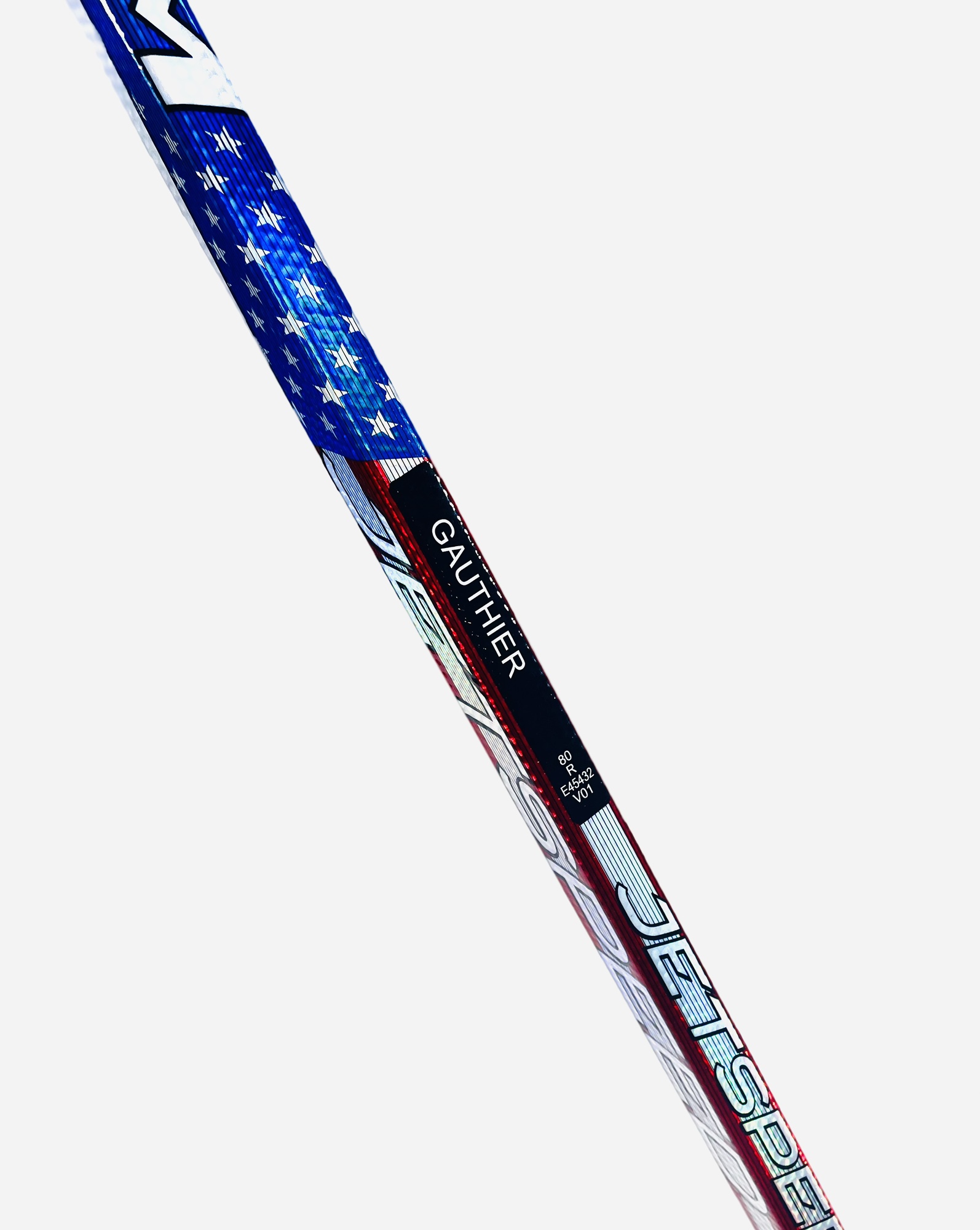 2024 WJC Cutter Gauthier CCM Jetspeed FT7 Pro (custom USA graphics) Pro ...