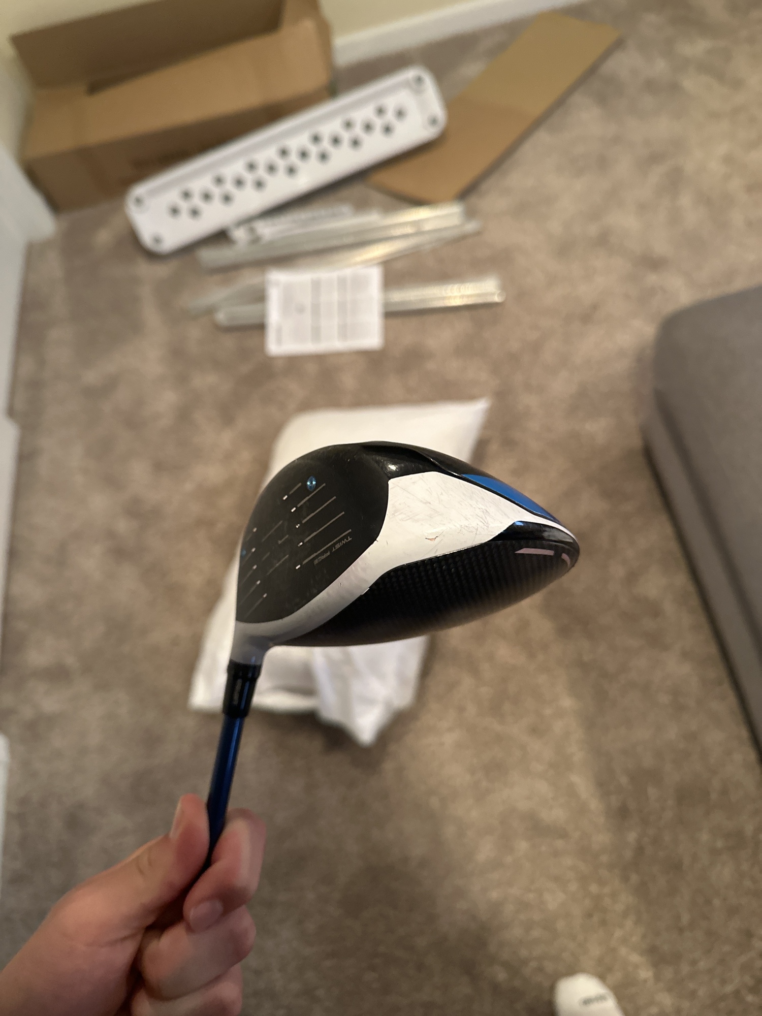 taylormade sim max driver HEAD ONLY | SidelineSwap