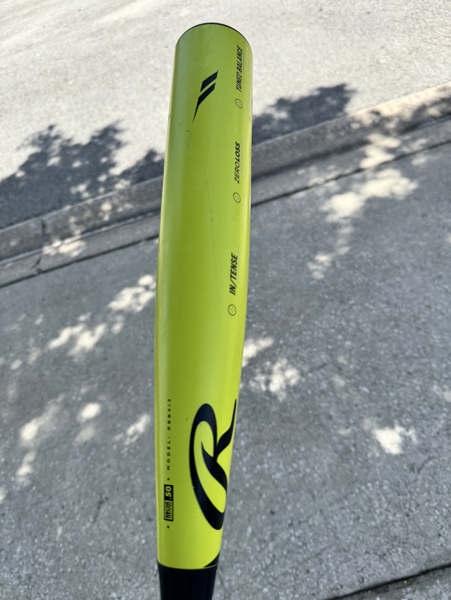 Used 2024 Rawlings BBCOR Certified (-3) 28 oz 31" ICON Glowstick Bat ...