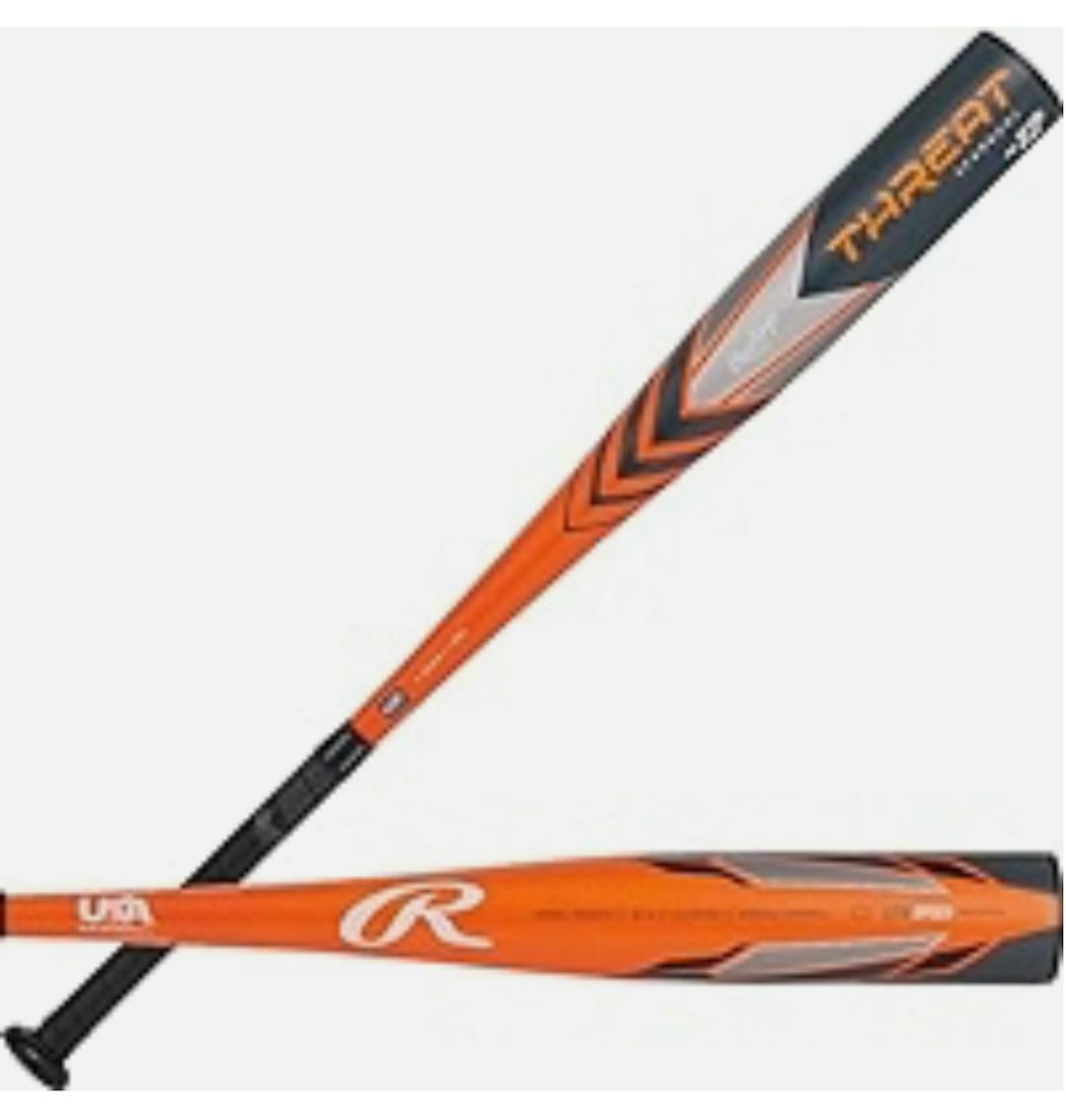 New Rawlings Usa Threat Youth Composite Usa 2 5 8 Barrel Bats 30" | SidelineSwap
