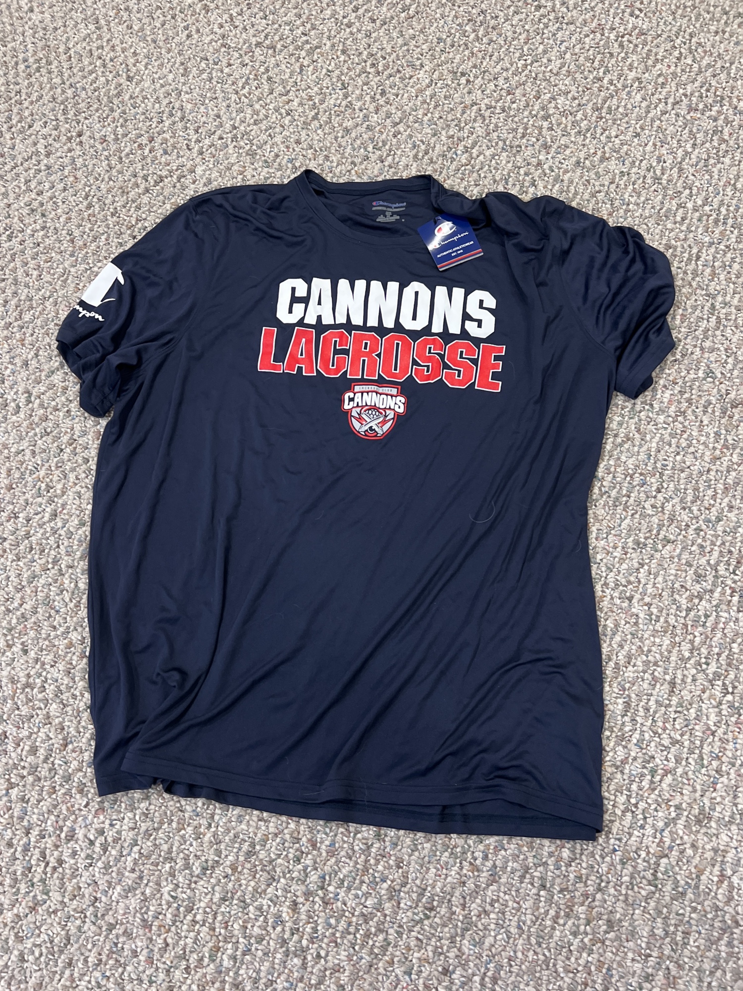 PLL Cannons Blue New Men's Champion Shirt | SidelineSwap