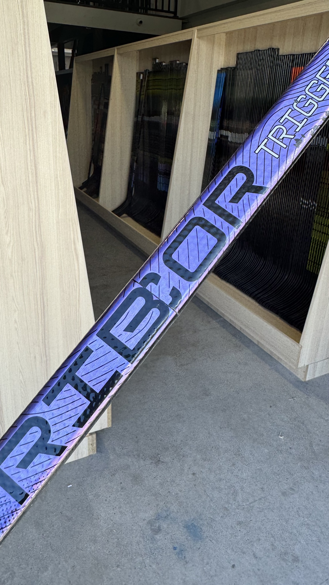 Used 90 Flex P28 Trigger 8 Pro CCM Left Hand Pro Stock RibCor Hockey ...