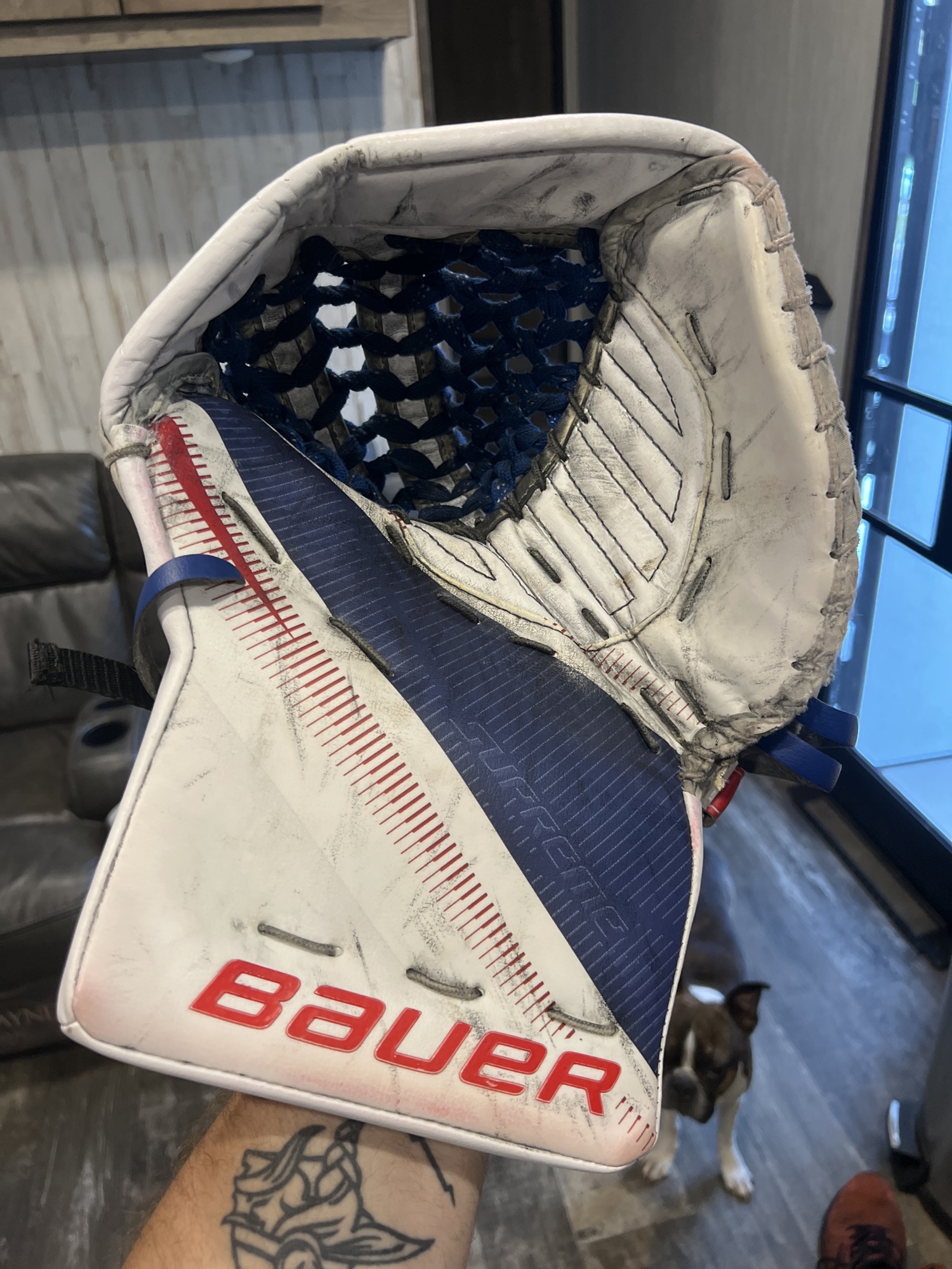 Pro Stock Bauer 2s pro Glove and Blocker | SidelineSwap