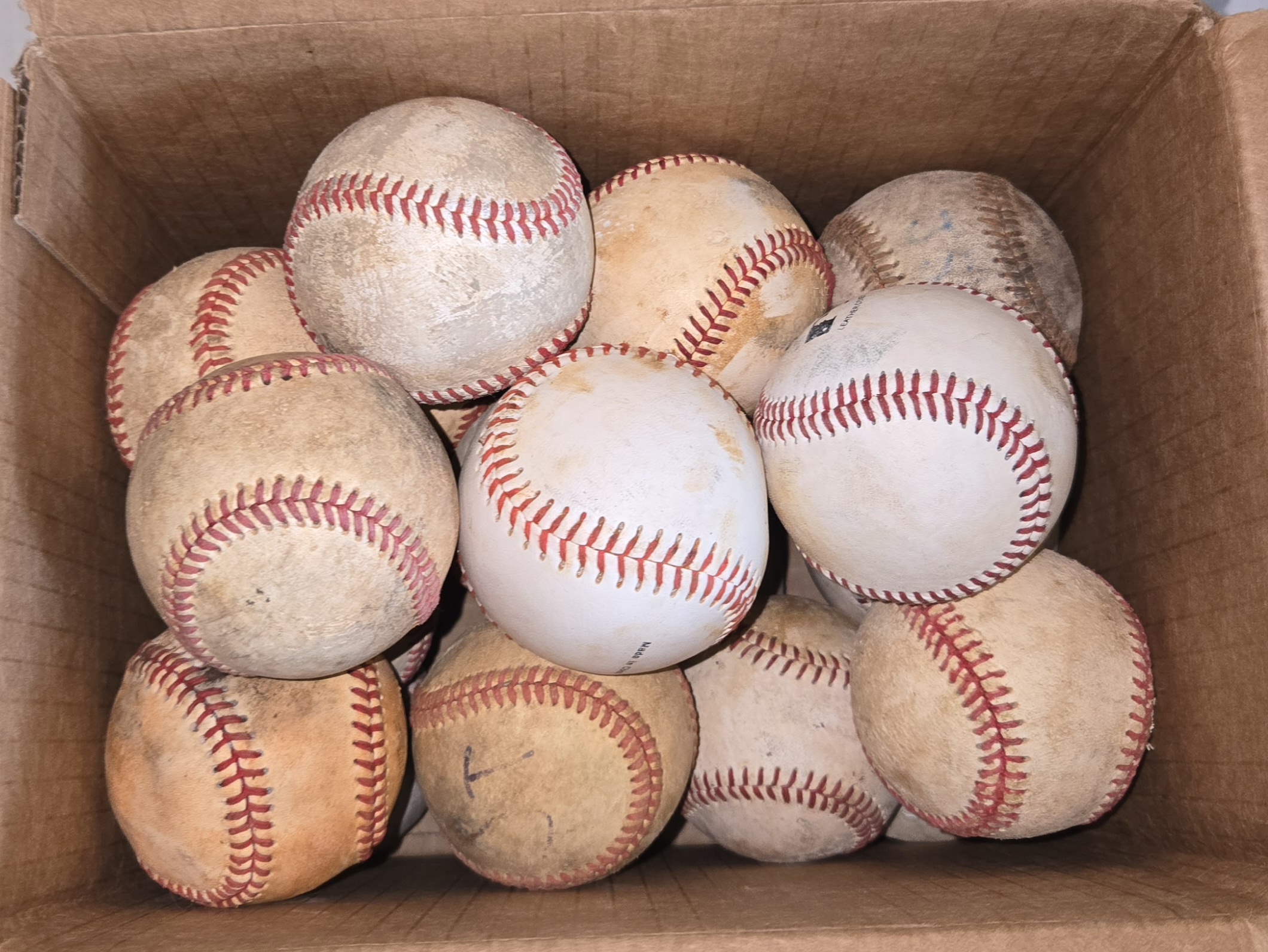 23 Used Leather Baseballs | SidelineSwap