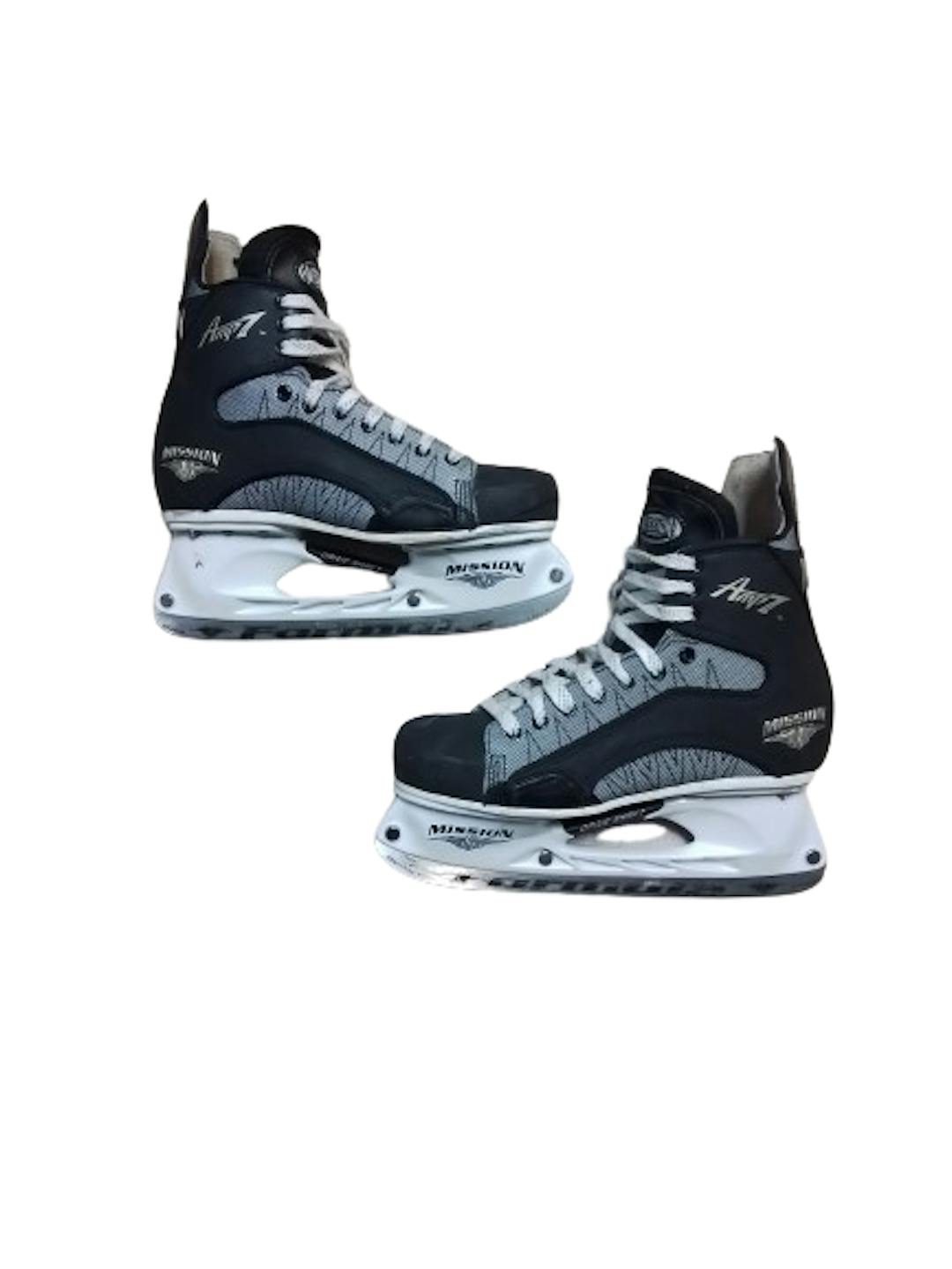 Used Mission Amp 7 Senior 8.5 Ice Hockey Skates | SidelineSwap