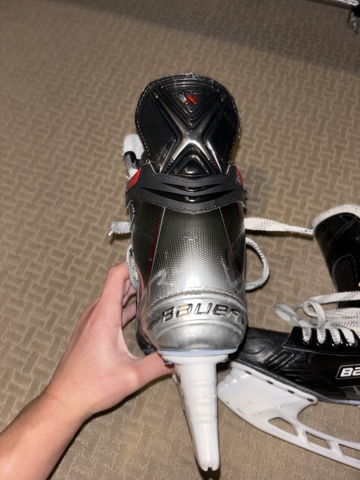 Bauer Vapor 3x Skate With Tuuk Ls5 carbon runner | SidelineSwap