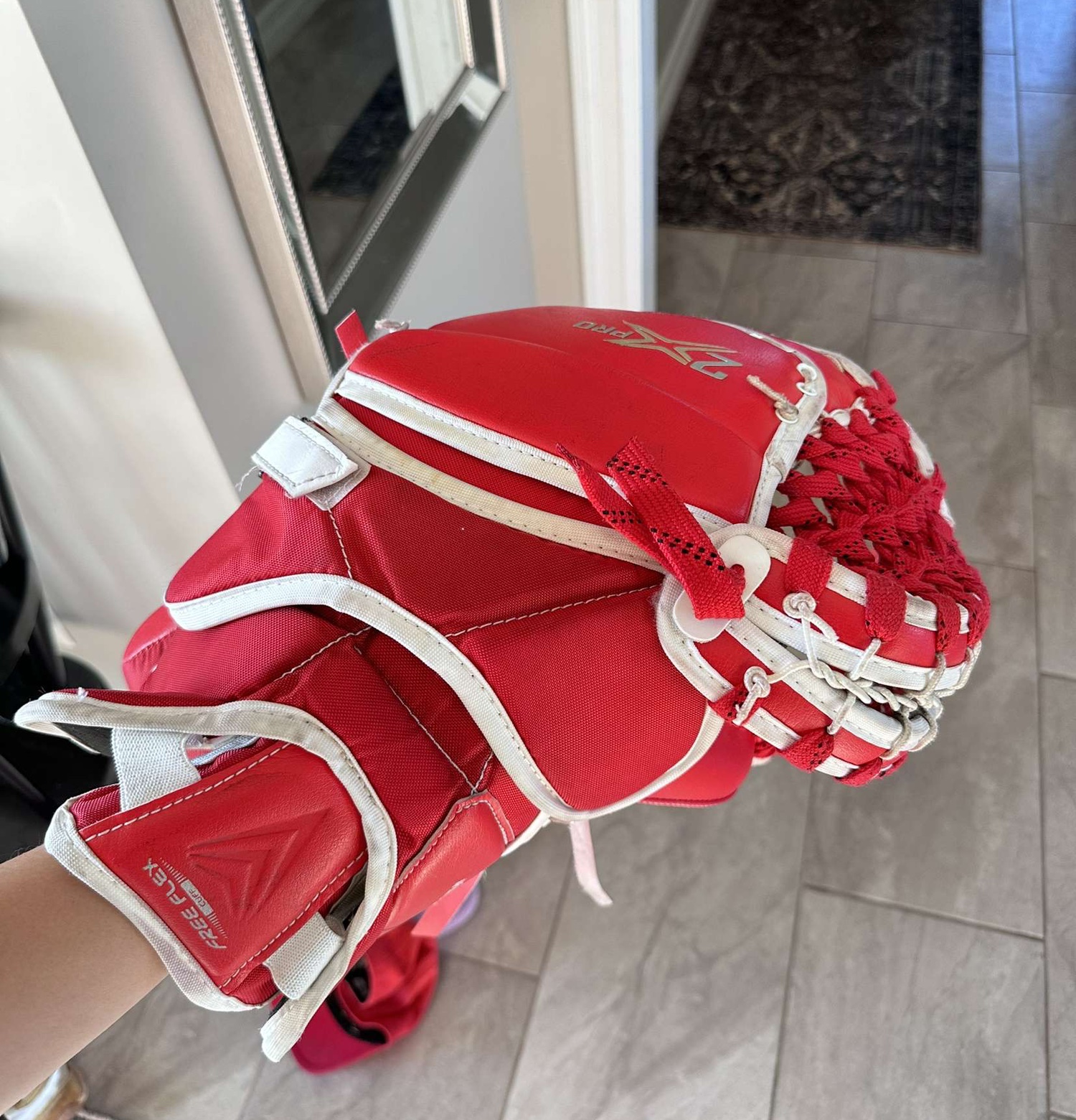 Bauer 2x Pro Stock 580 Break Glove Goalie Full set | SidelineSwap