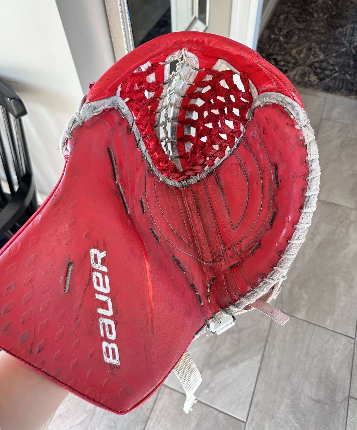 Bauer 2x Pro Stock 580 Break Glove Goalie Full set | SidelineSwap