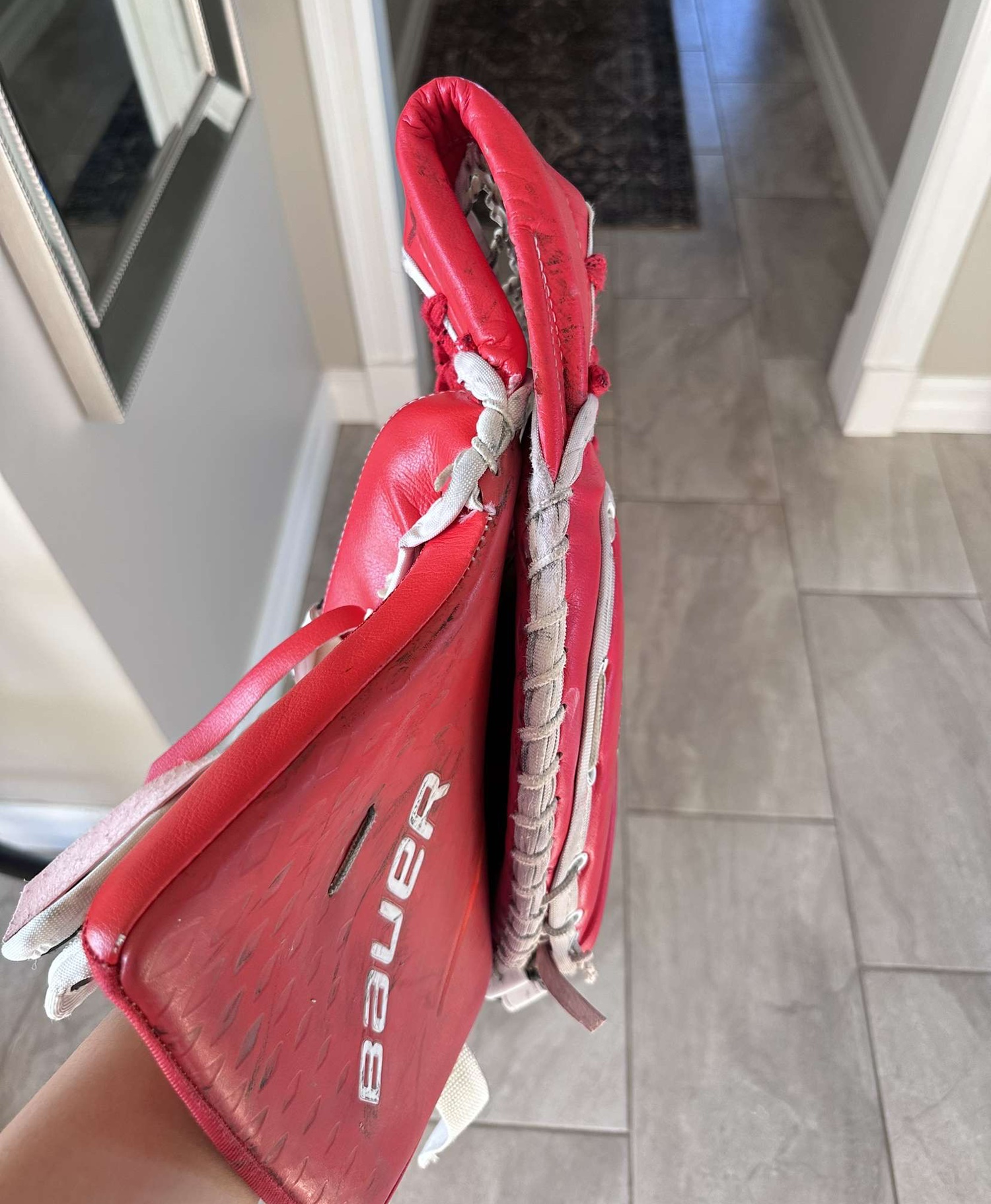 Bauer 2x Pro Stock 580 Break Glove Goalie Full set | SidelineSwap