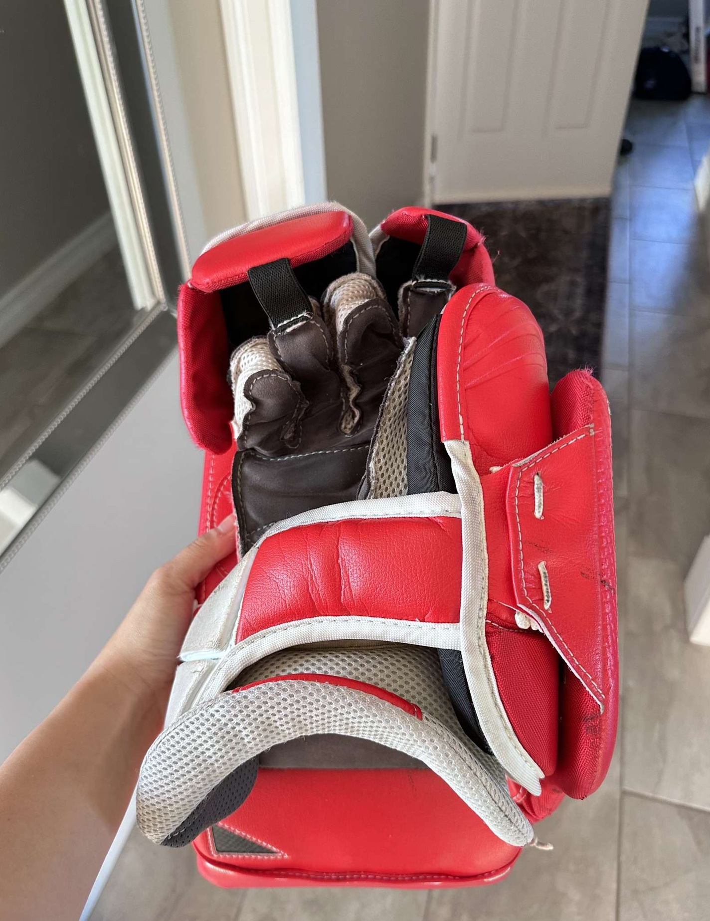 Bauer 2x Pro Stock 580 Break Glove Goalie Full set | SidelineSwap