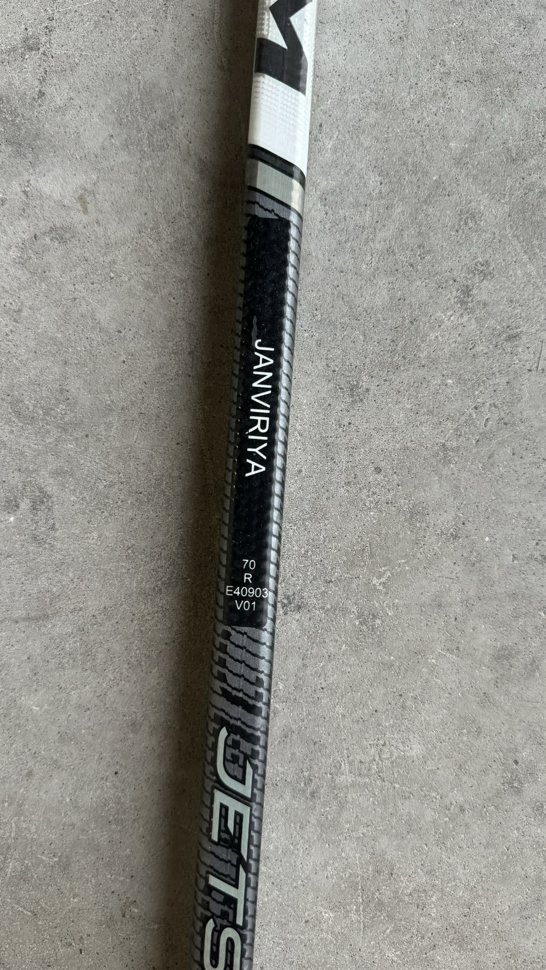 Used P29 70 Flex FT6 Pro CCM Right Hand Pro Stock Jetspeed Hockey Stick ...