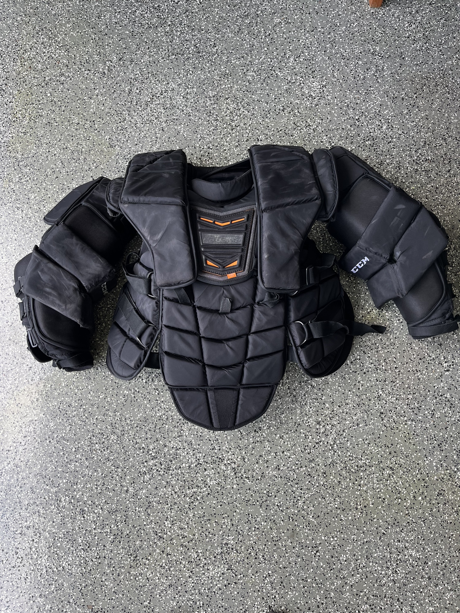 CCM goalie chest protector D30 NHL Used | SidelineSwap