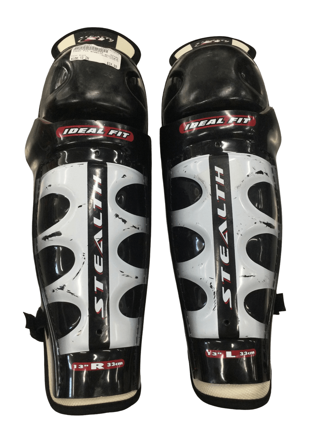 Used Stealth 13" Hockey Shin Guards | SidelineSwap