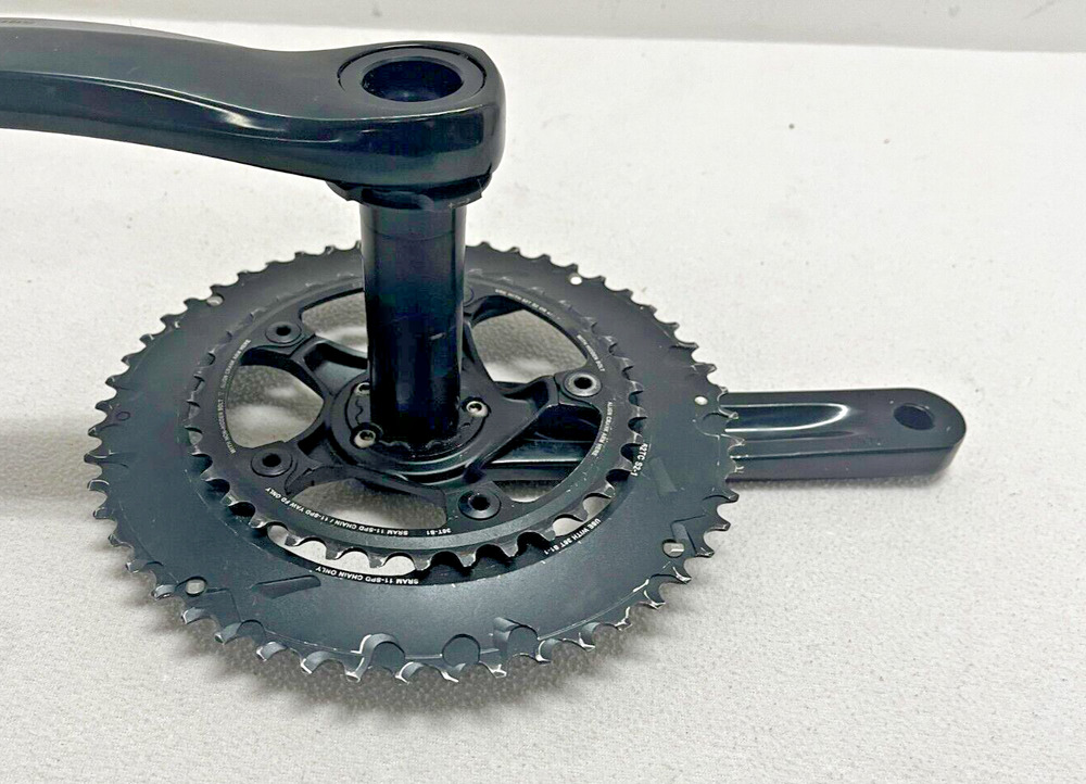 SRAM Rival 22 172.5mm 52/36t 11-Speed BB30 Black Aluminum Double ...