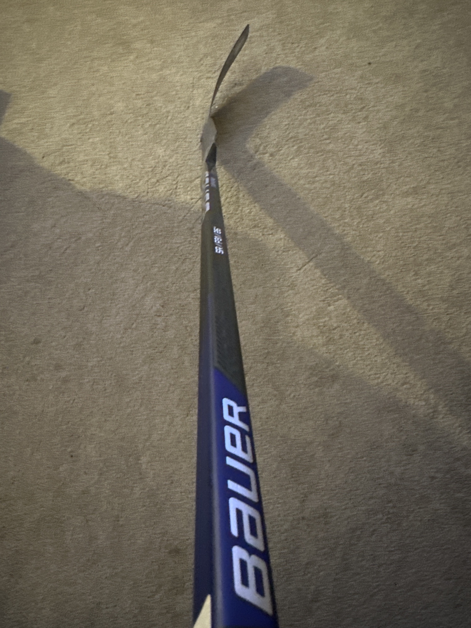 New Senior Bauer Supreme Mach Regular 26" Paddle P31 Goalie Stick ...