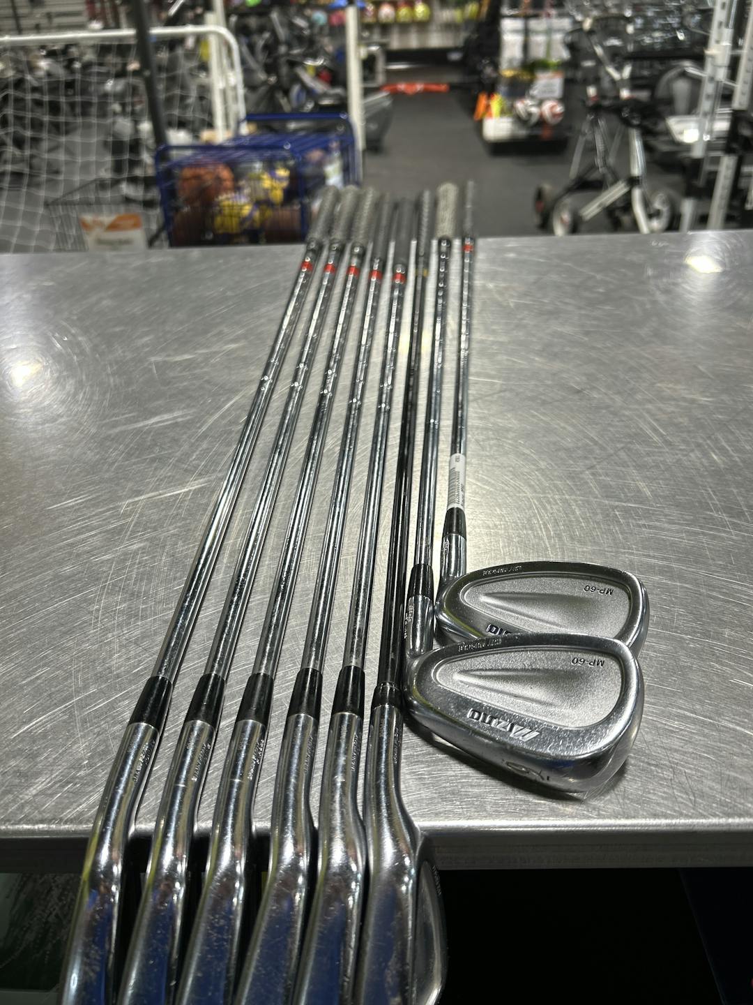 Used Mizuno Mp60 3i-pw Steel Iron Sets | SidelineSwap