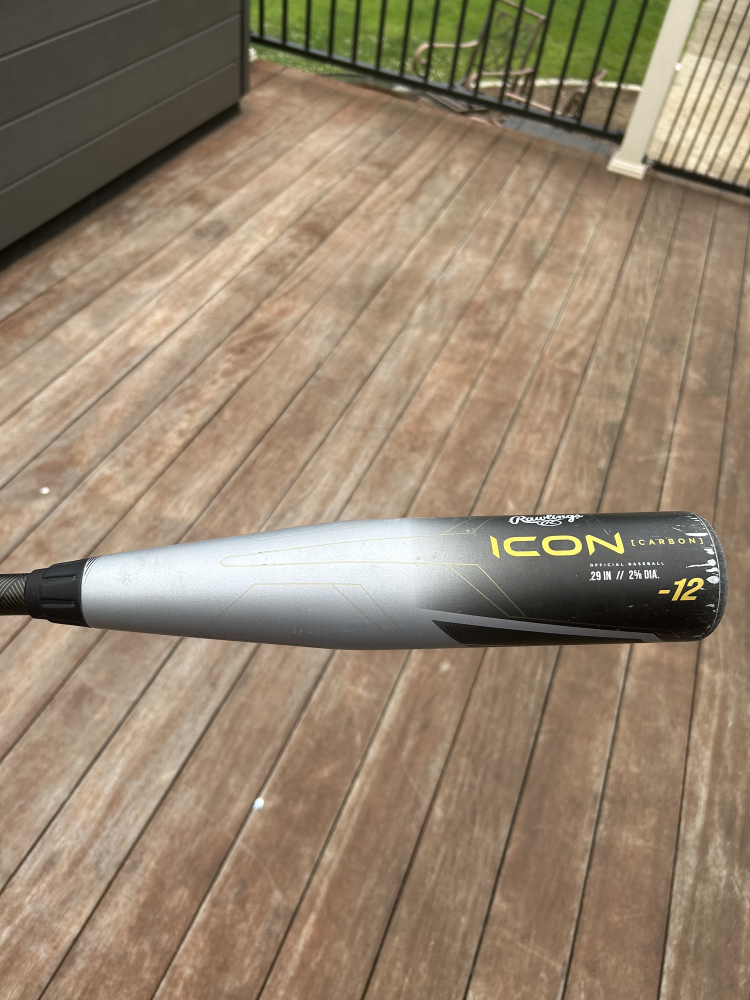 Used 2024 Rawlings USABat Certified Composite 17 oz 29" ICON Bat ...