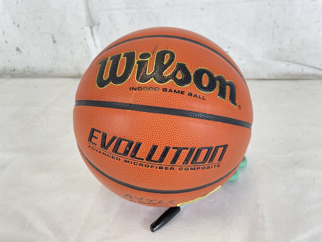 Used Wilson Evolution Nfhs Indoor Game Ball Basketball Wtb0516 ...