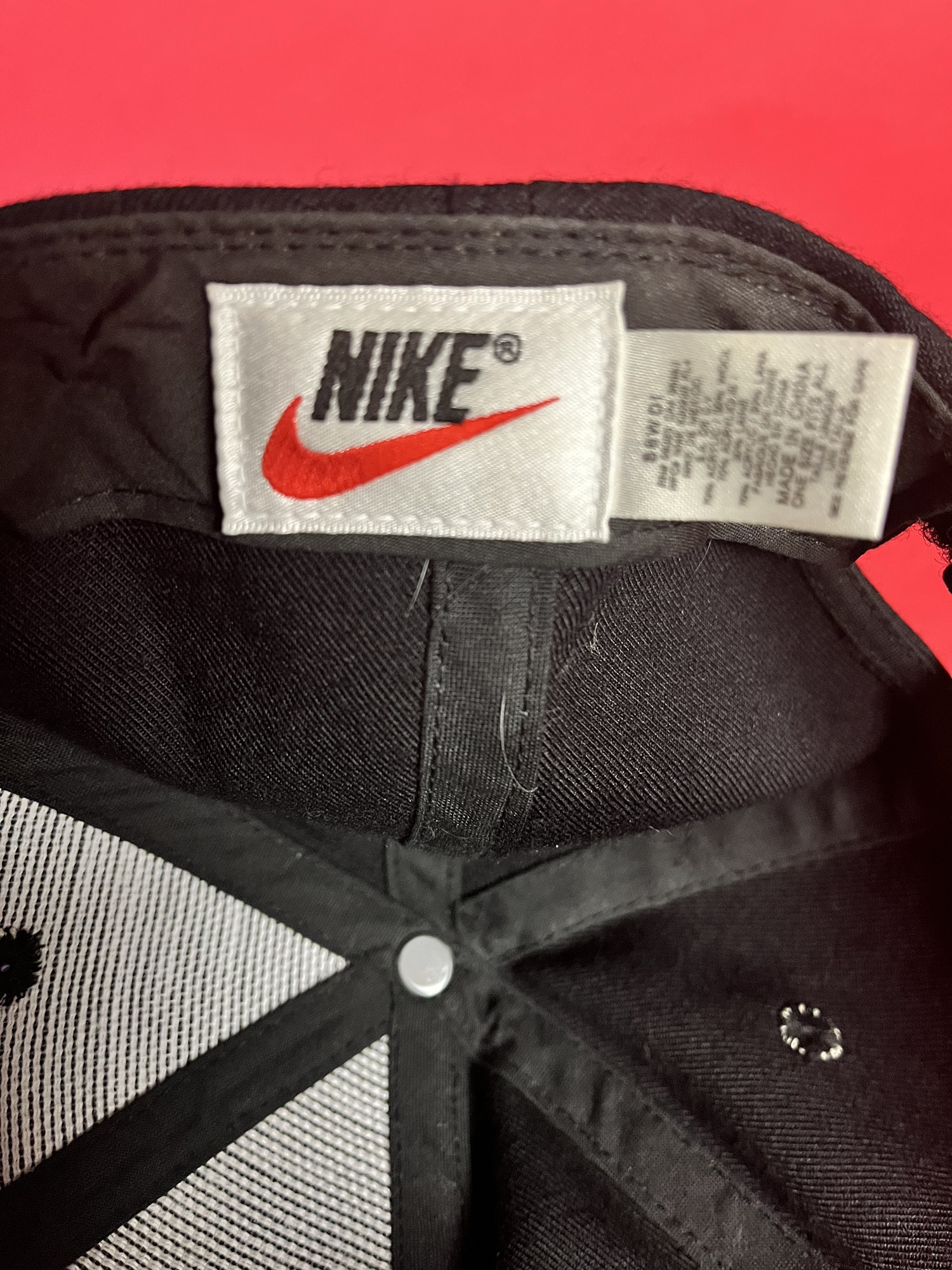 Rare Vintage Nike Spell Out Swoosh 90s Cap | SidelineSwap