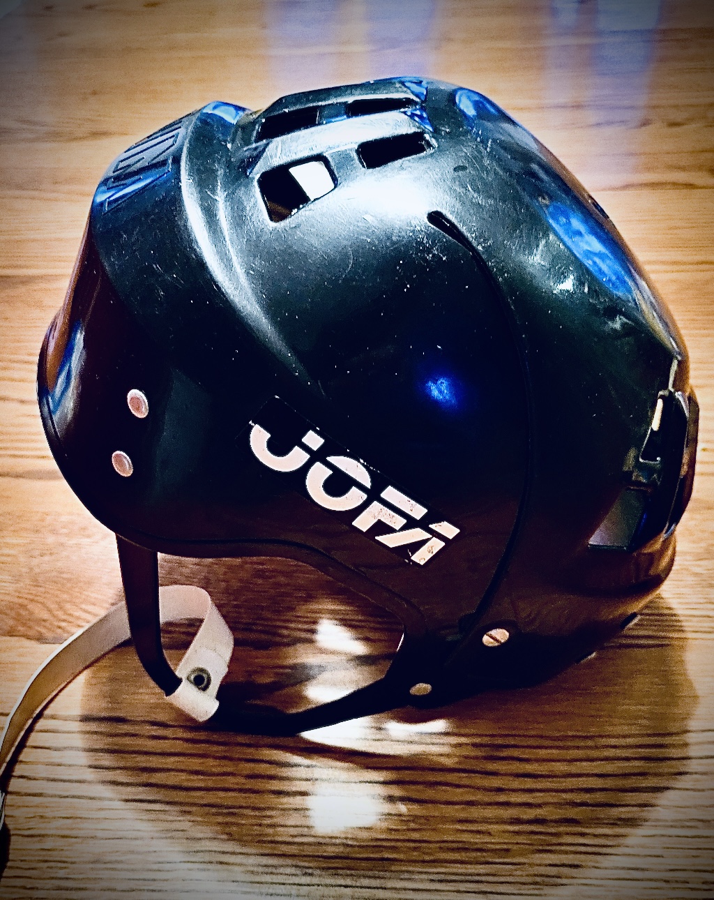 AUTHENTIC Jofa 235 51 Helmet Pro Stock-Black-THE REAL ONE | SidelineSwap