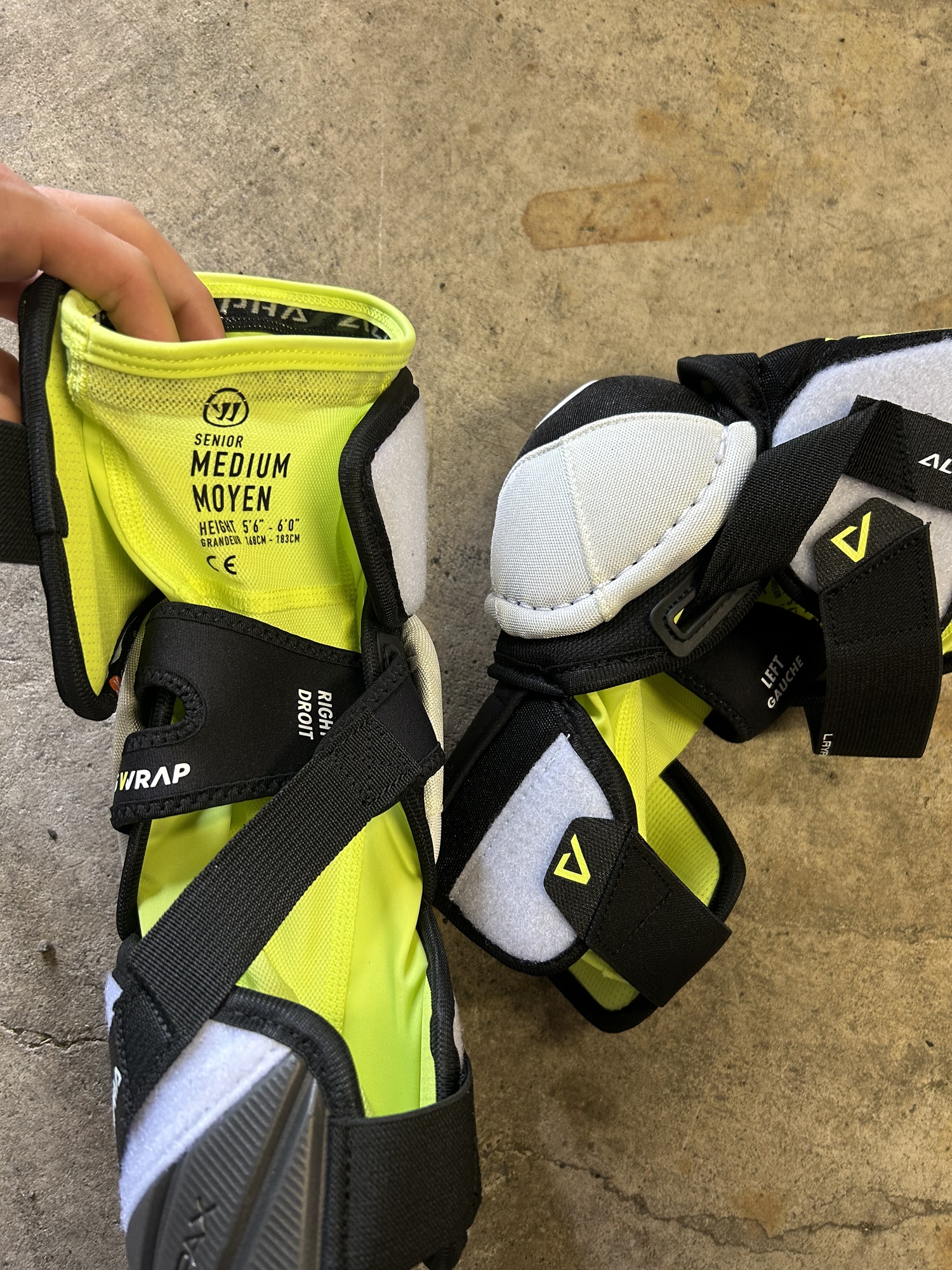 Warrior Alpha LX Pro Elbow Pads | SidelineSwap