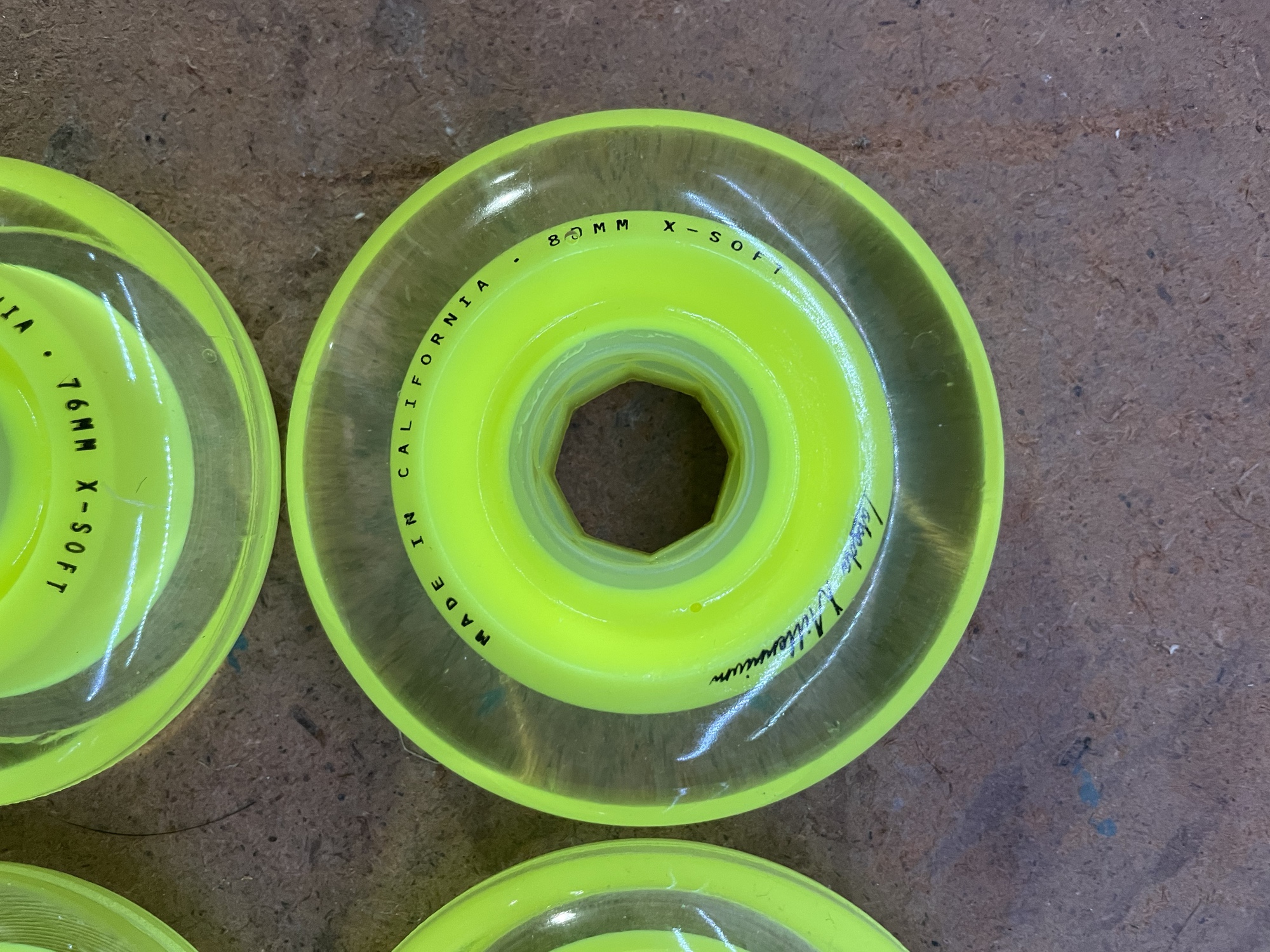 (Set of 8) Labeda Millennium Wheels 80mm/76mm X-soft | SidelineSwap