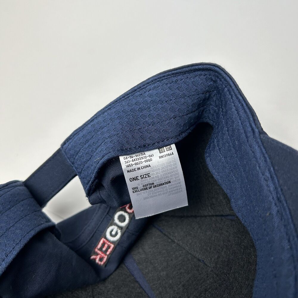 Uniqlo x Roger Federer Hat Cap Tennis Adjustable Navy Blue White Logo ...