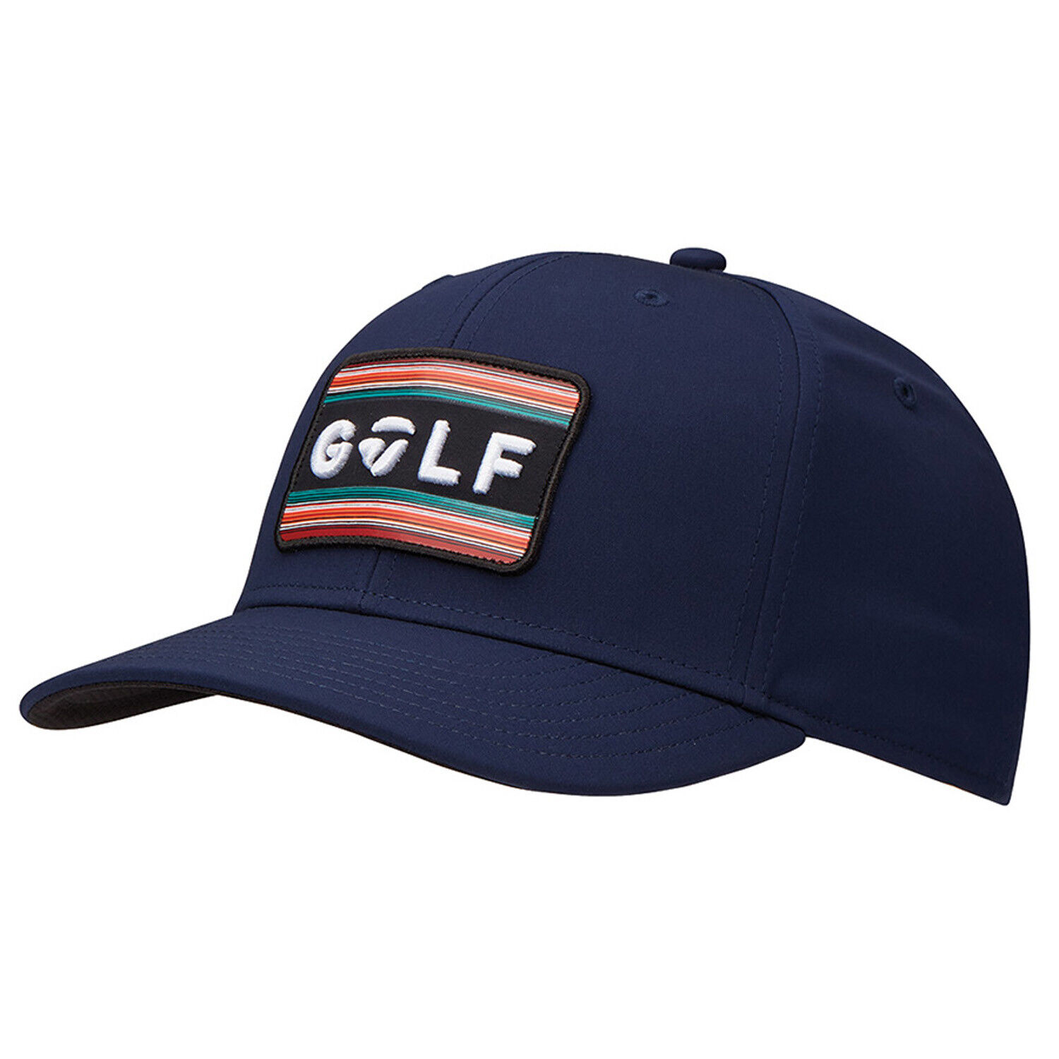 NEW 2024 TaylorMade Sunset Golf Snapback Navy Golf Hat/Cap | SidelineSwap