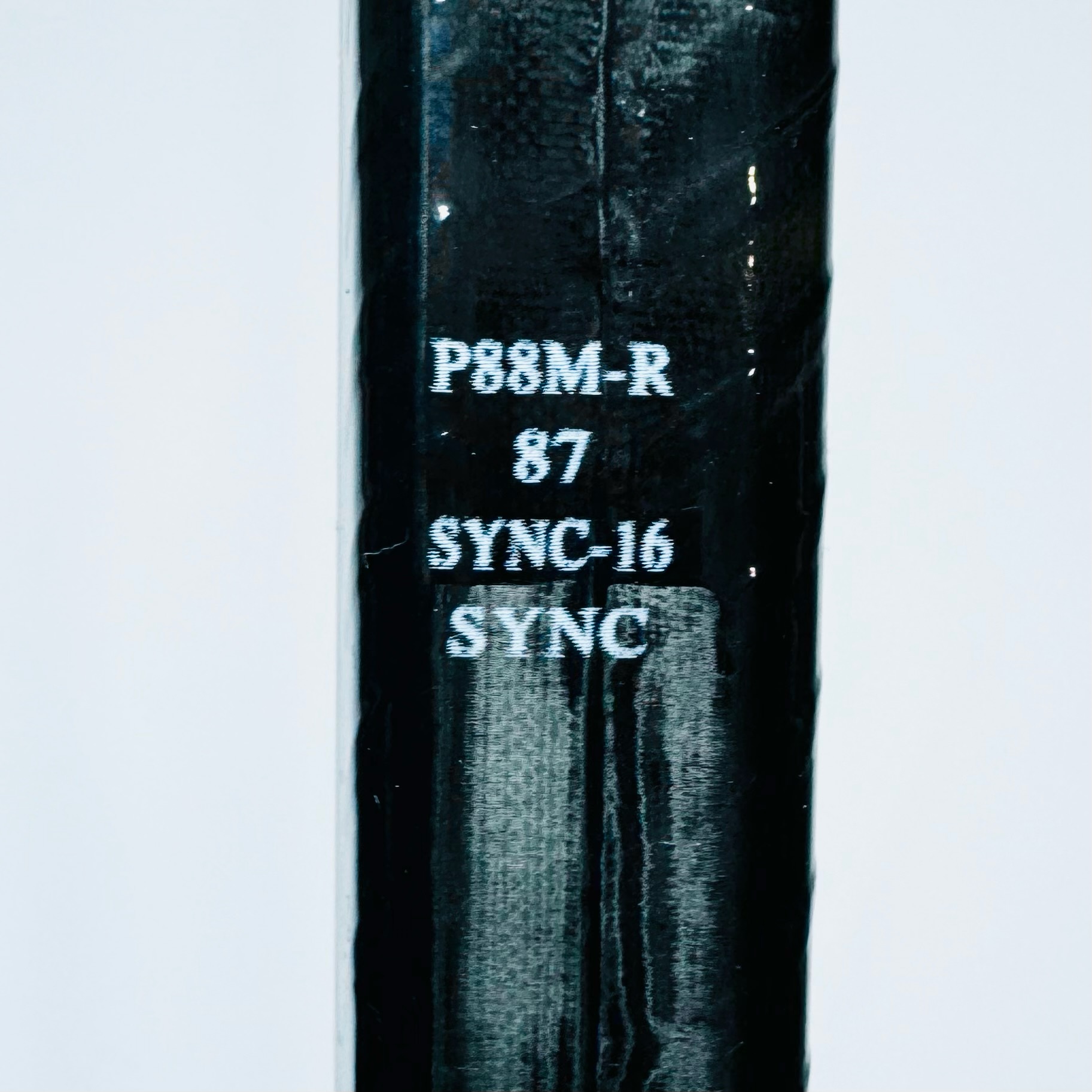 New Custom Red Bauer Nexus SYNC Hockey Stick-RH-87 Flex-P88M Curve-Grip ...