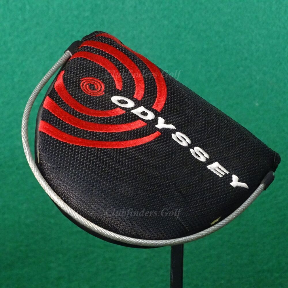 Odyssey White Steel Tri-Ball SRT 35.75" SB Mallet Putter Golf Club w ...