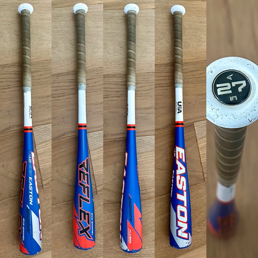 Used Easton Reflex USABat Certified Bat (-12) Alloy 15 oz 27 ...