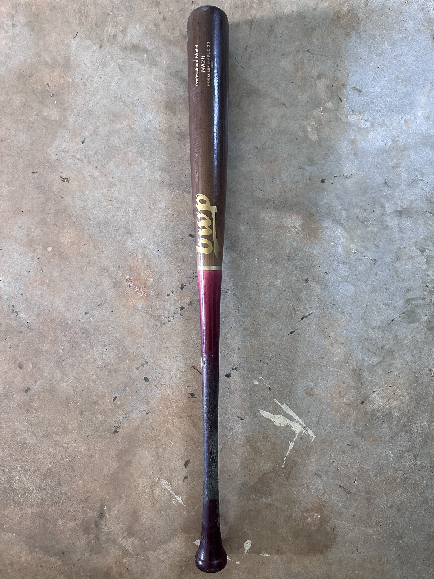 BWP NA28 Model 33” Pro Wood Bat | SidelineSwap