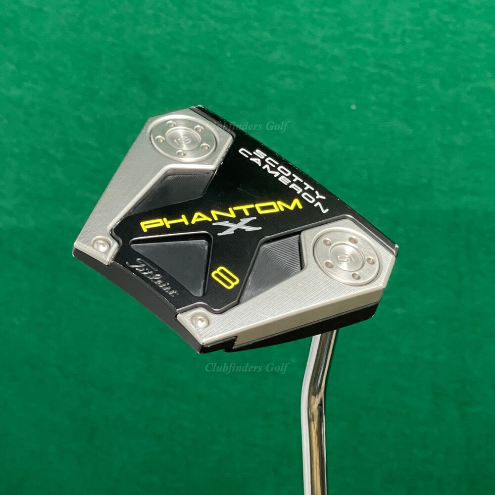 Scotty Cameron 2021 Phantom X 8 34" Single-Bend Mallet Putter Titleist ...
