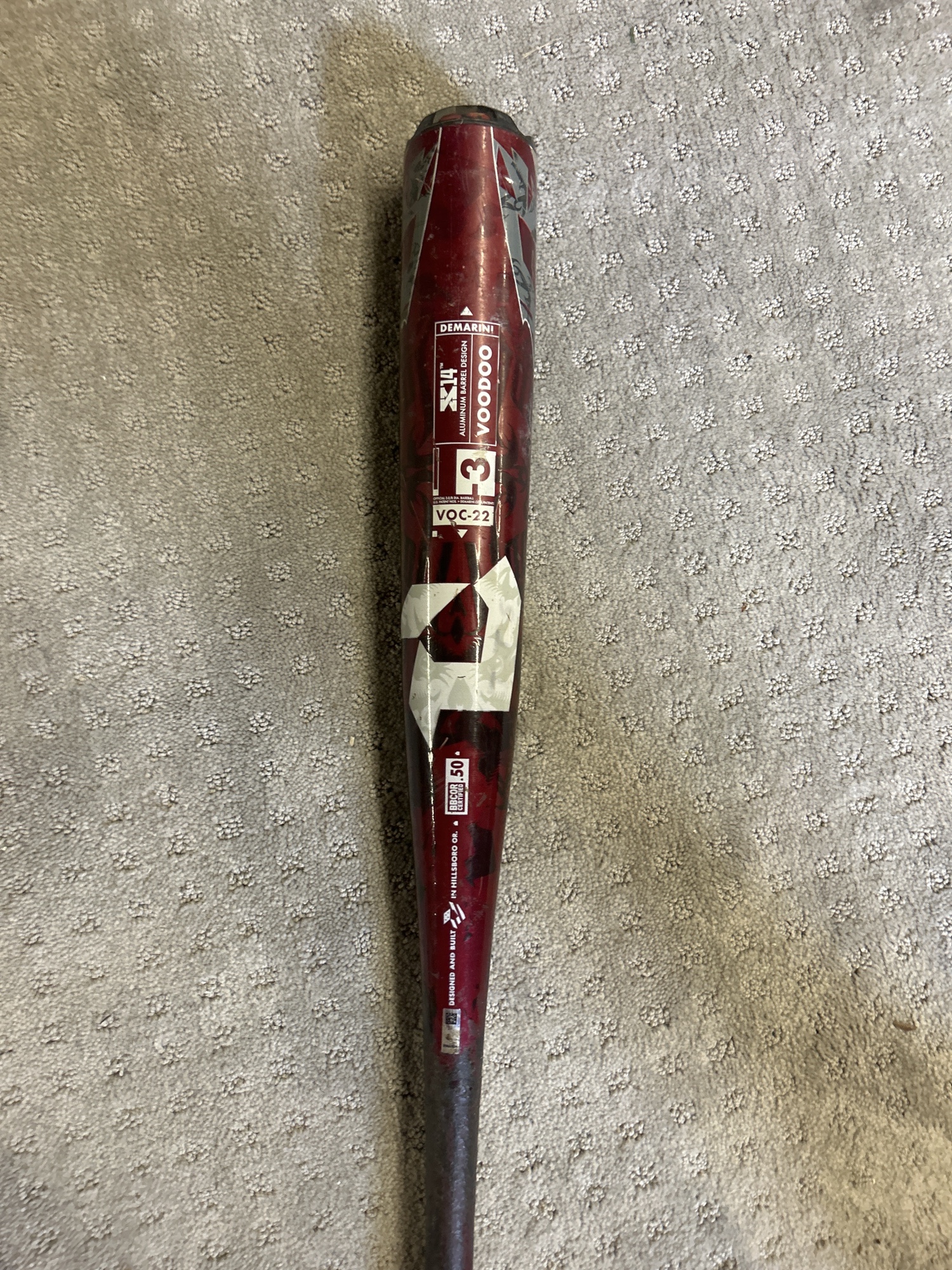 DeMarini Voodoo One BBCOR Bat 2022 (-3) | SidelineSwap