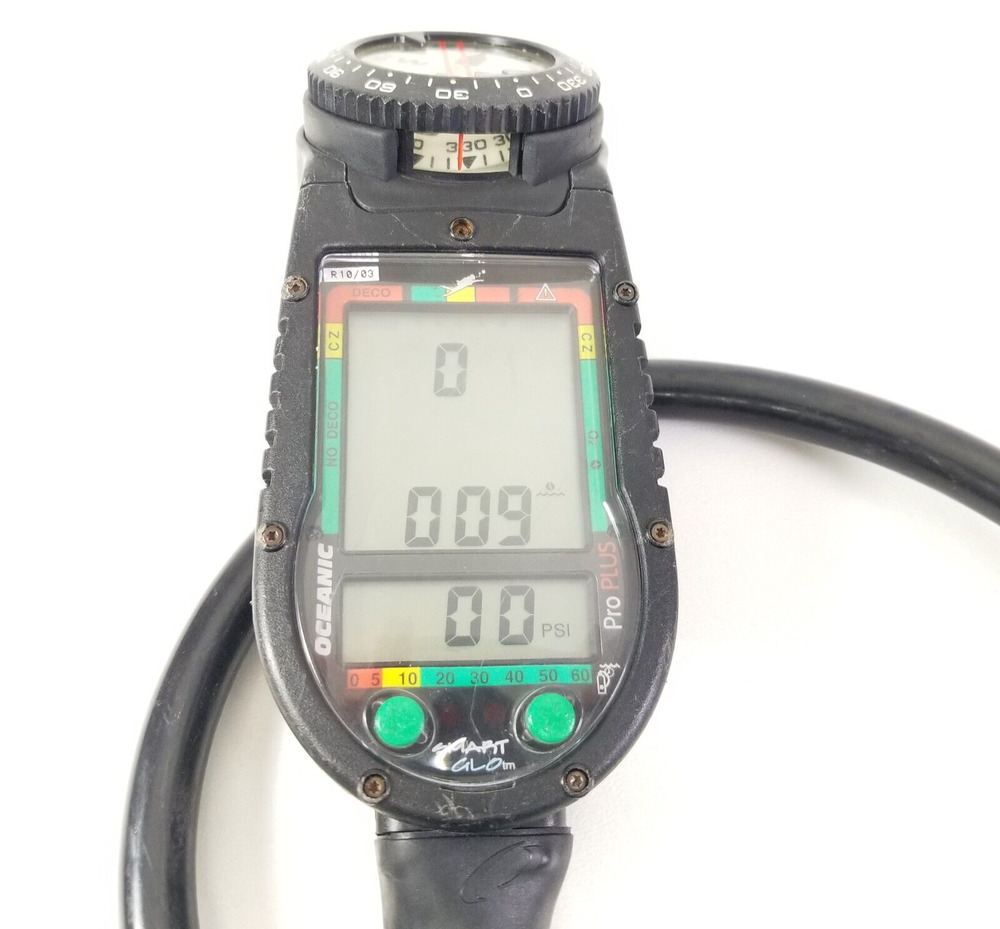 Oceanic Datamax Pro Plus SCUBA Dive Air Integrated Dive Computer Nitrox ...