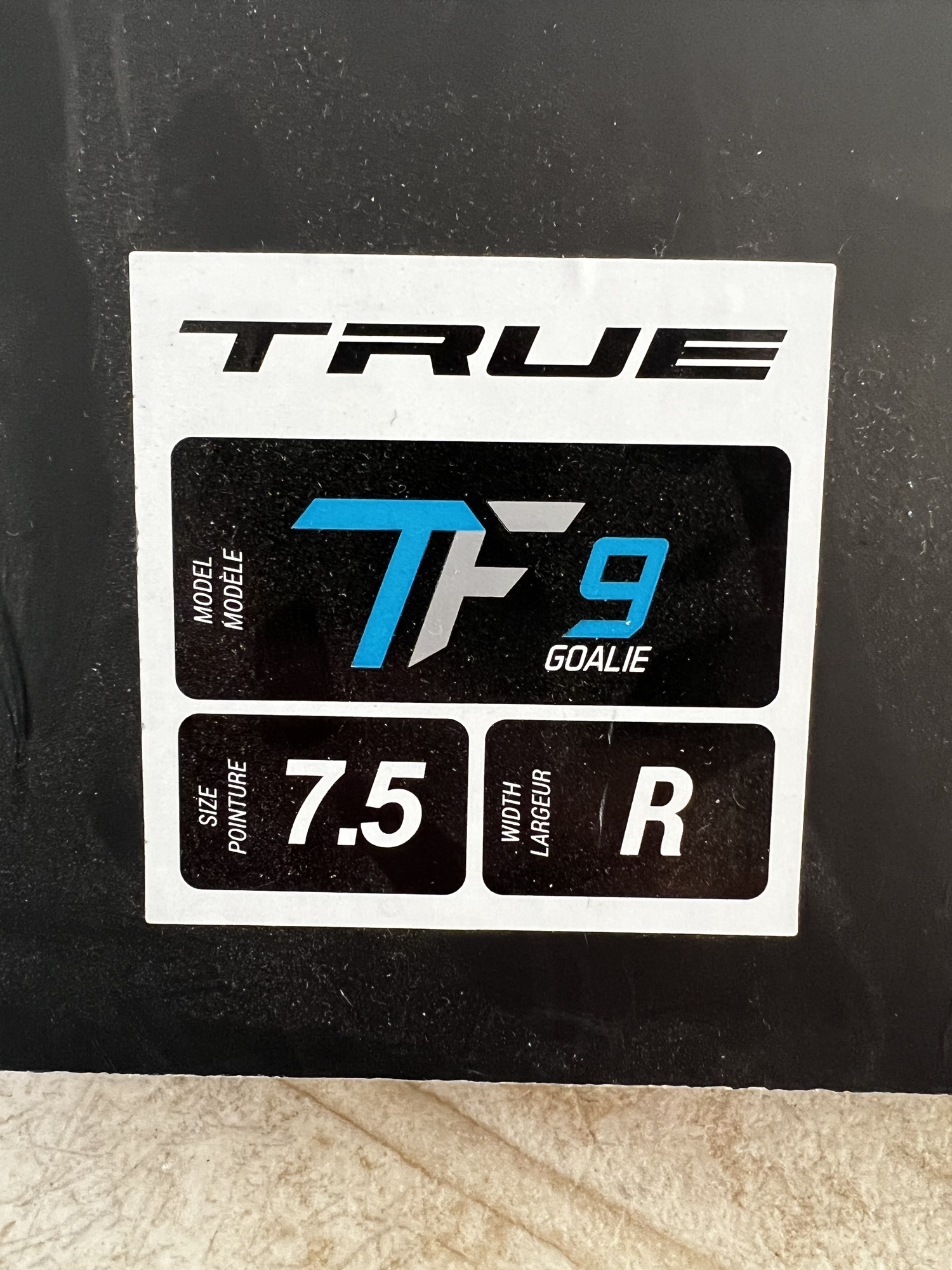 New True TF9 Goal Skates | 7.5 Regular | SidelineSwap