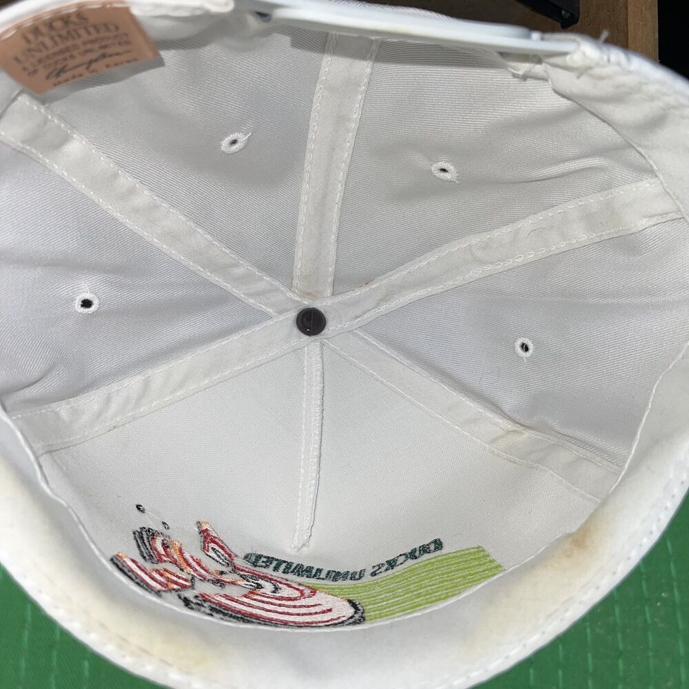 Vintage 80s Ducks Unlimited Clay Target Trap Shooting Rope Snapback Hat ...