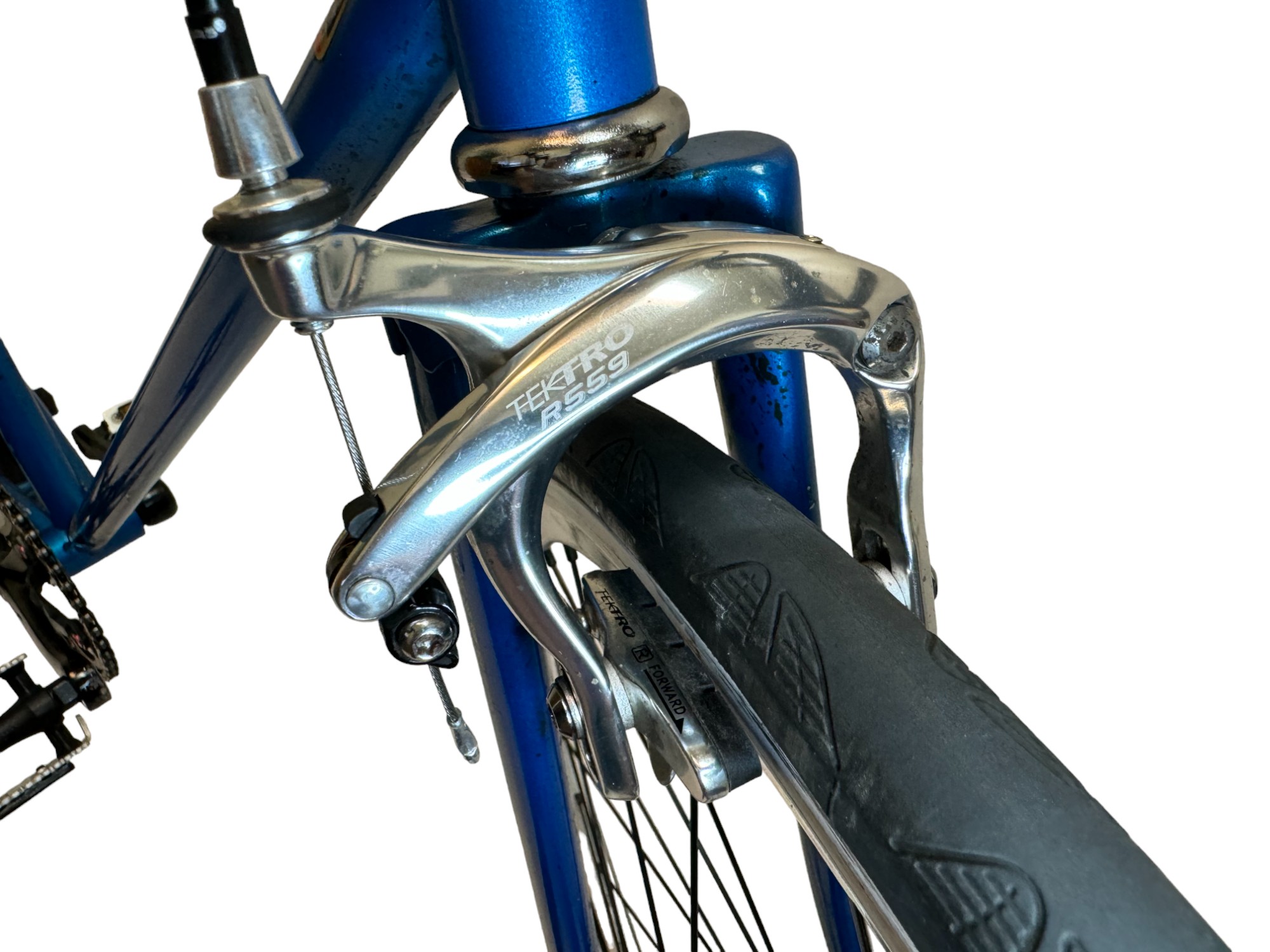 54cm Peugeot Steel Frame Fixed Gear Road Bike | SidelineSwap