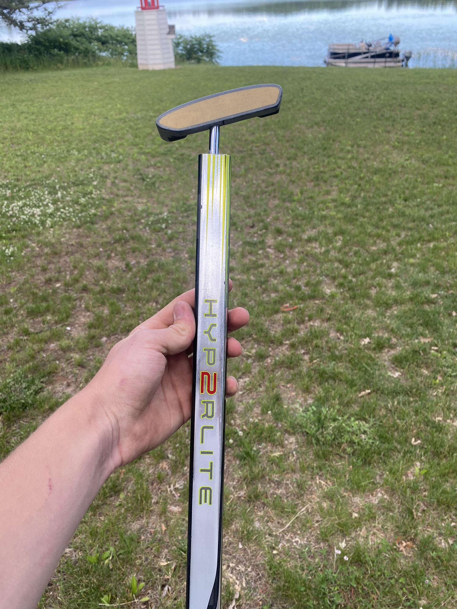 Hyp2rlite Hockey stick golf putter W/ Wilson Head | SidelineSwap