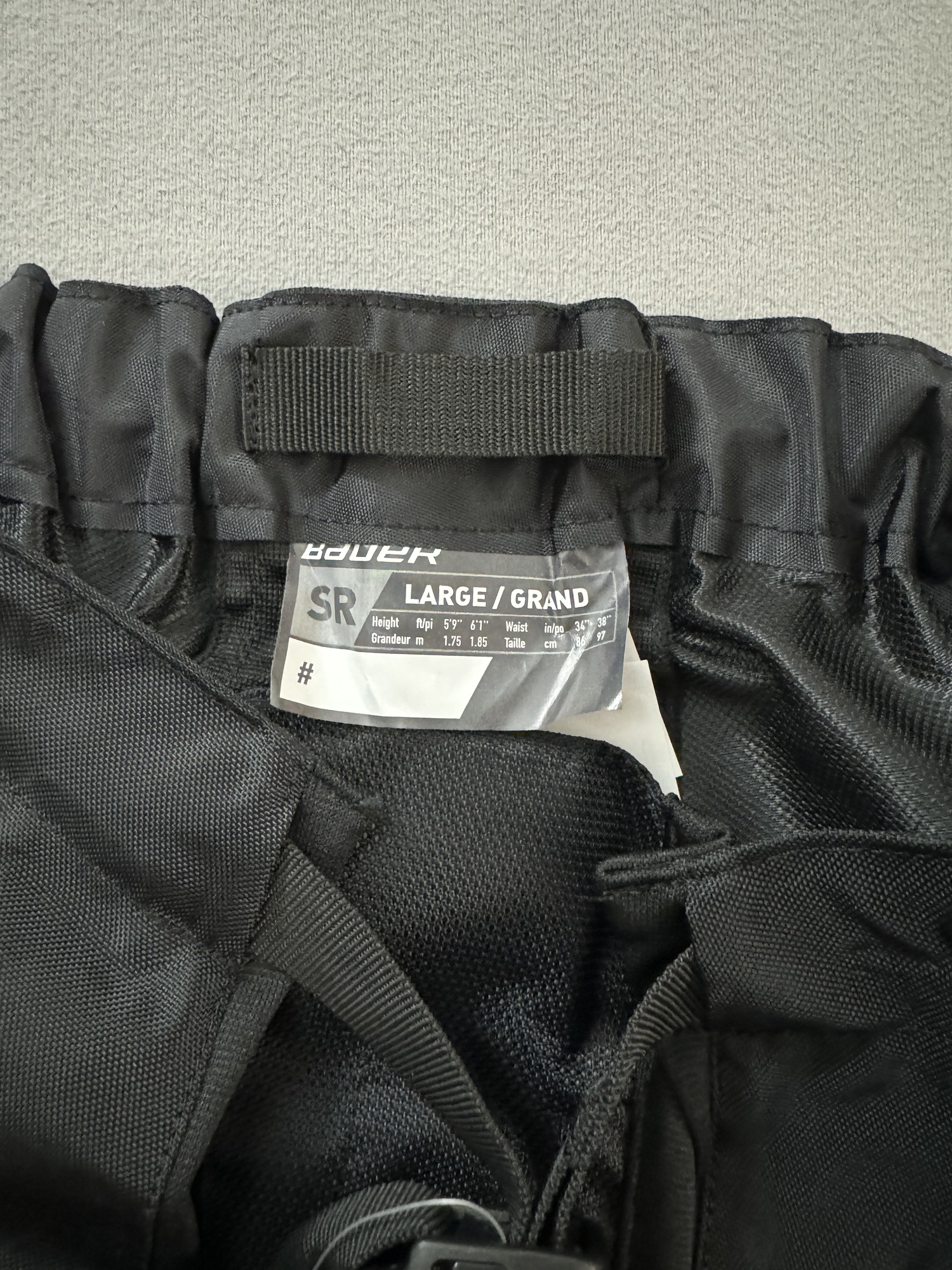 New Black Senior Large Bauer S21 Hockey Pant Covers | SidelineSwap