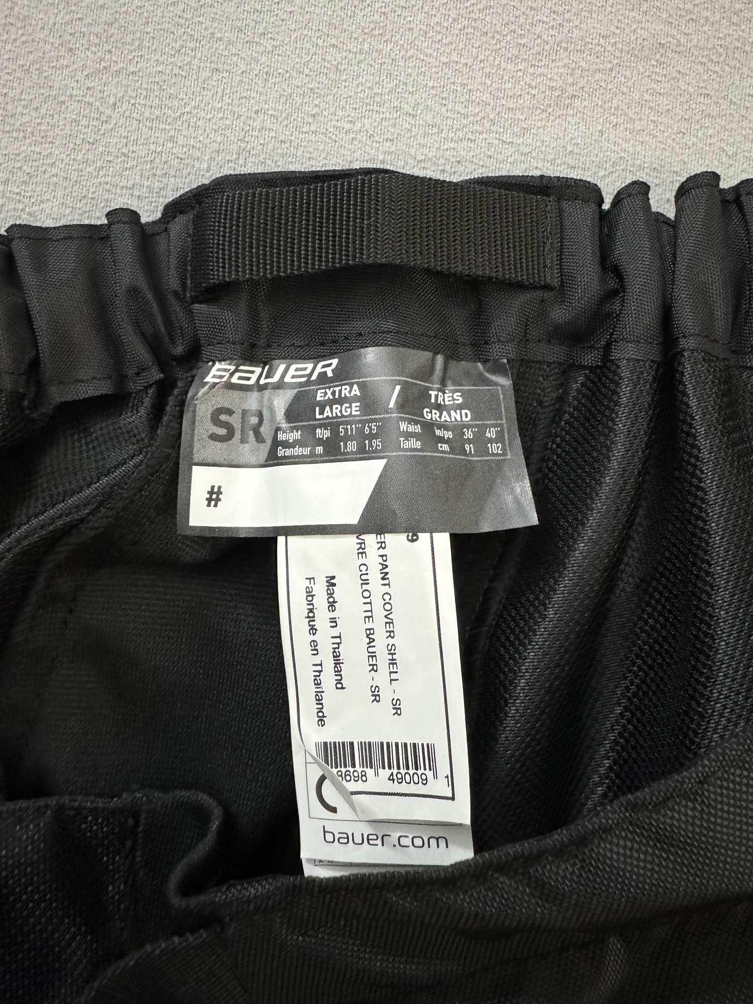 New Black Senior XL Bauer S21 Hockey Pant Covers | SidelineSwap