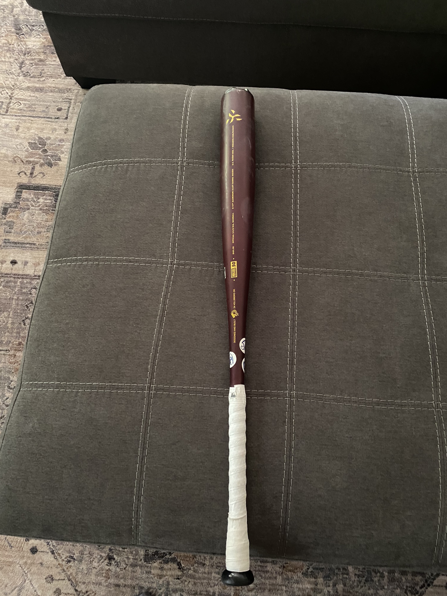 Used 2020 DeMarini BBCOR Certified Alloy 30 oz 33" The Goods One Piece ...