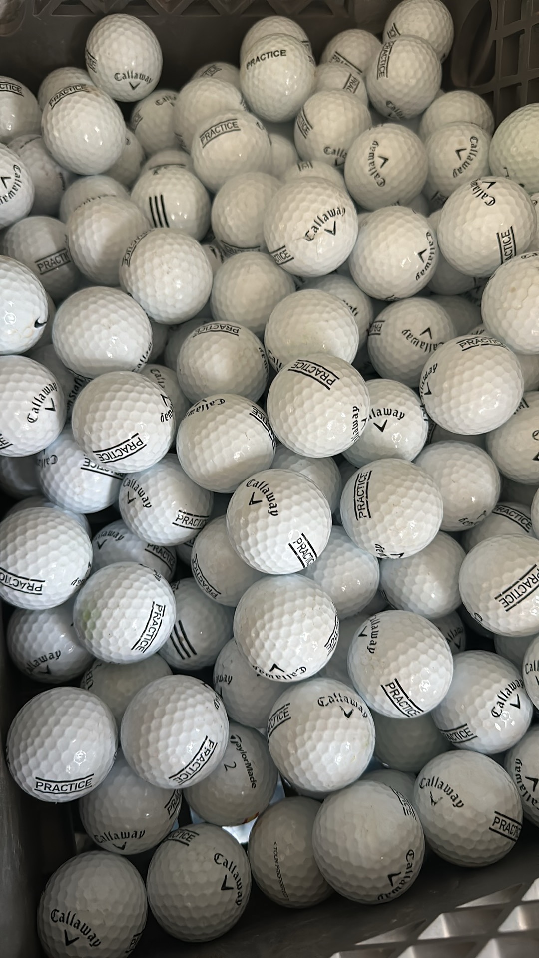 3,000 (250 Dozen) Used Range Golf Balls - Good Condition - READ ...