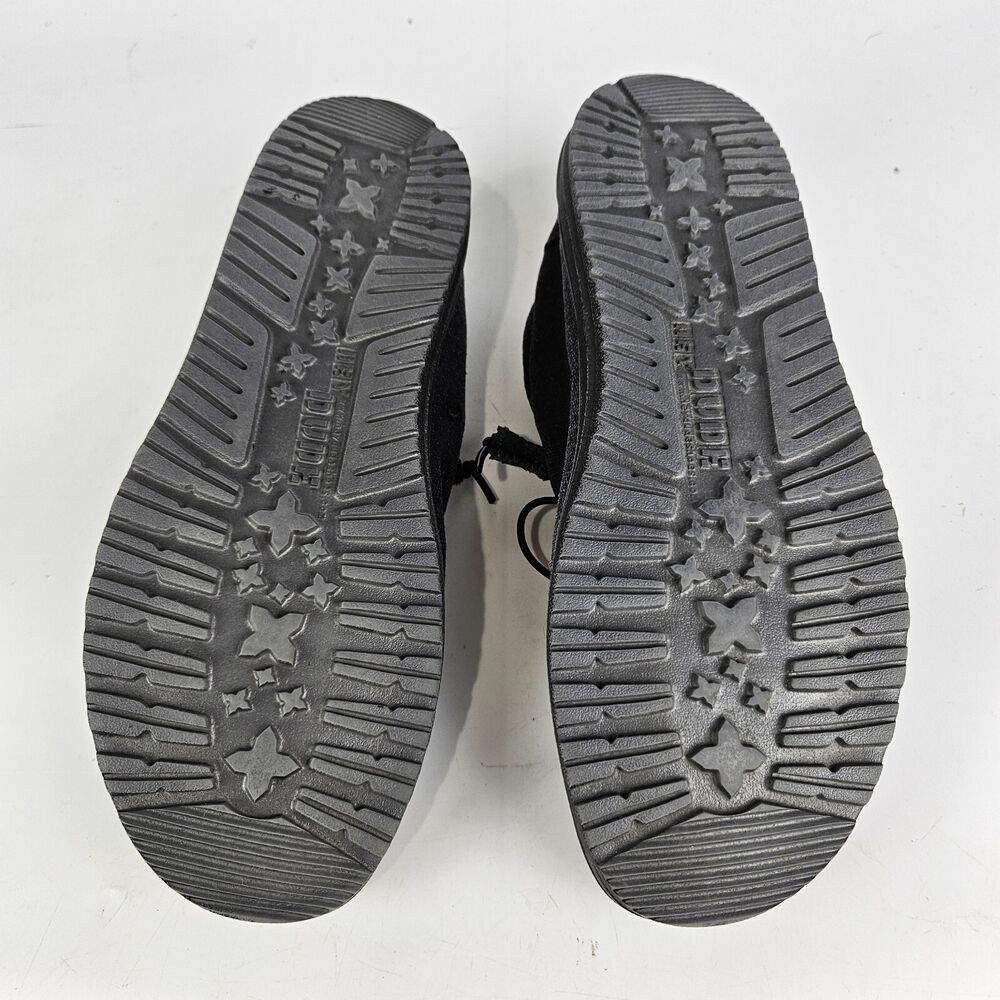 Hey Dude Wally L Black Wu-Tang Clan Loafer Shoes Black Men's Size 9 ...