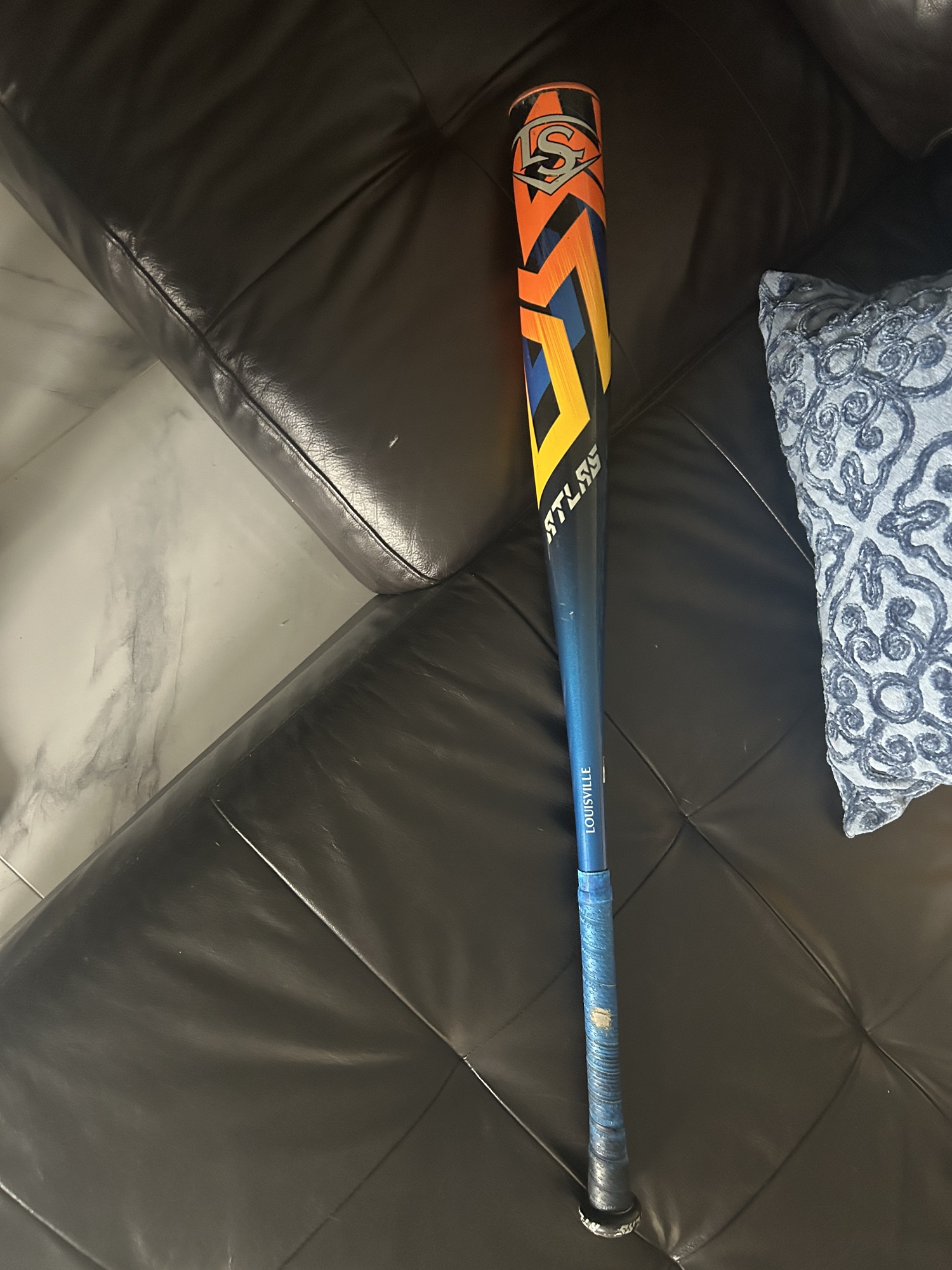 Used Louisville Slugger BBCOR Certified Alloy 30 oz 33" Atlas Bat ...