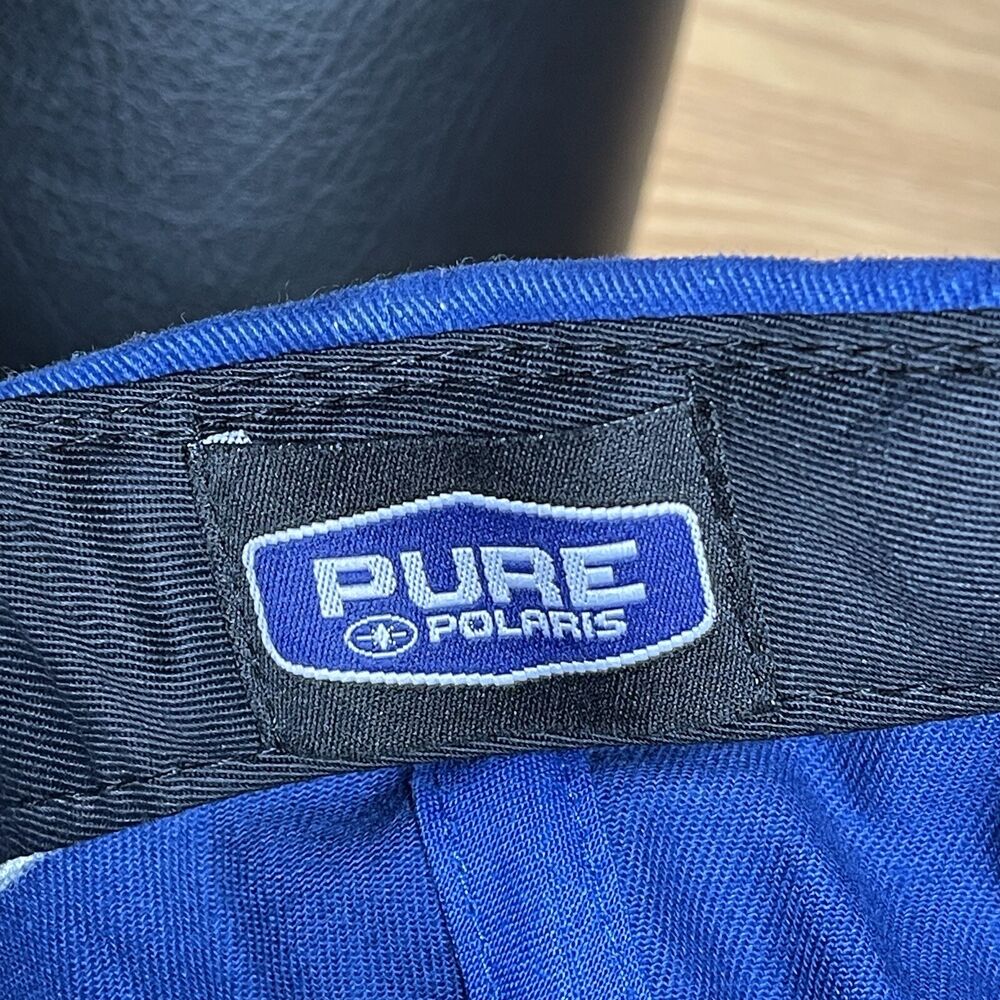 Vintage Pure Polaris Racing Snowmobiles Strapback Hat Cap | SidelineSwap