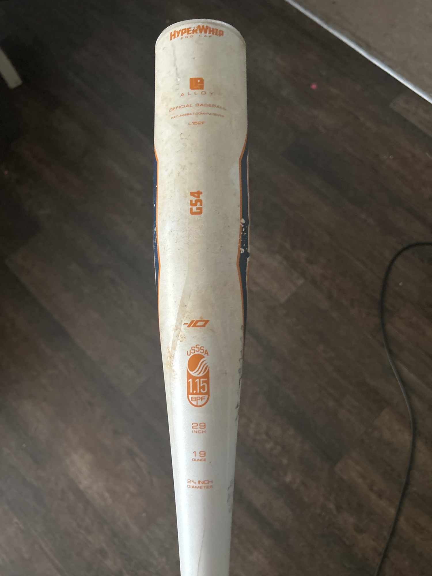 Used AXE USSSA Certified Alloy 19 oz 29" George Springer Custom Bat | SidelineSwap